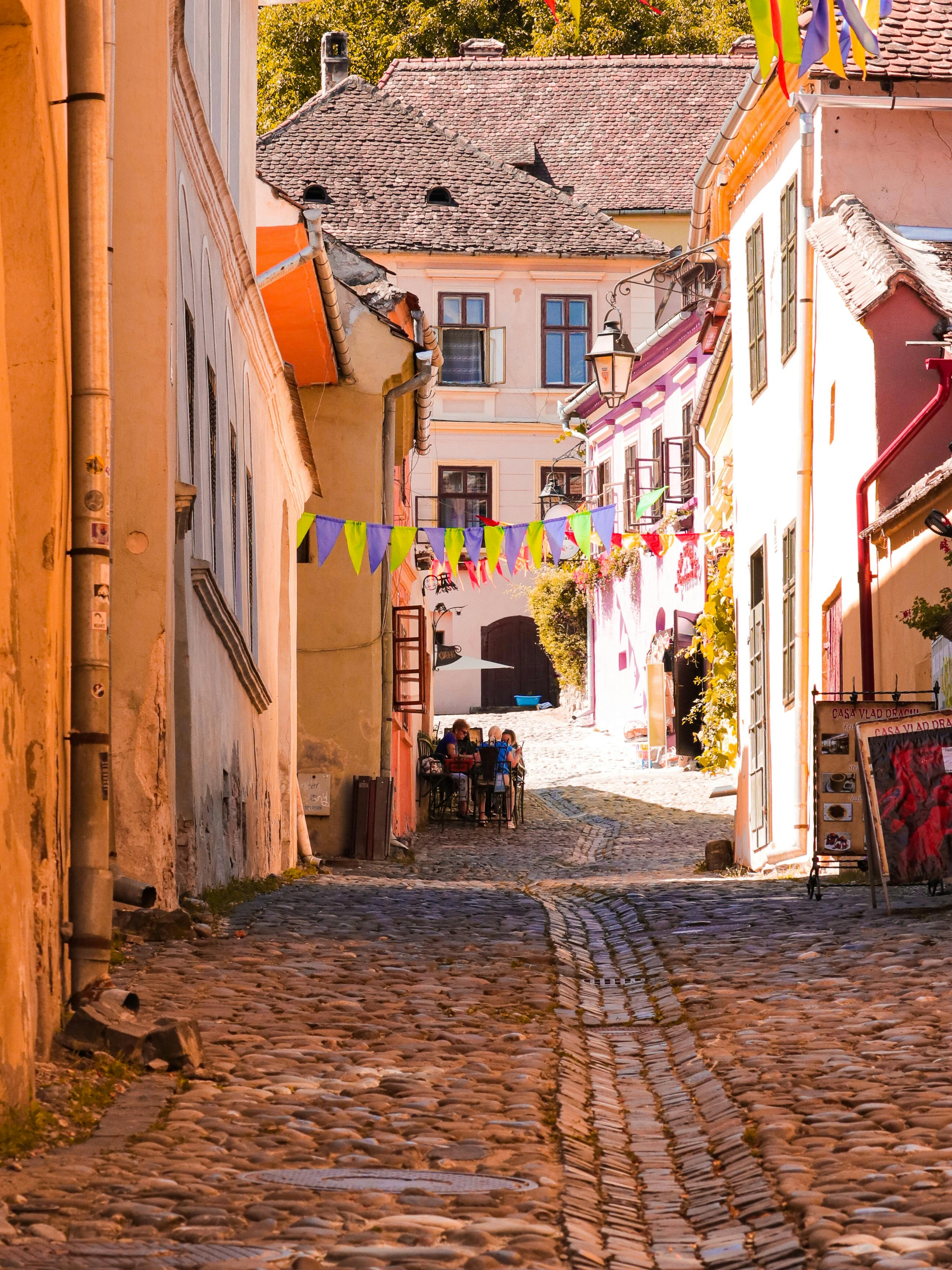 A Narrow Street · Free Stock Photo