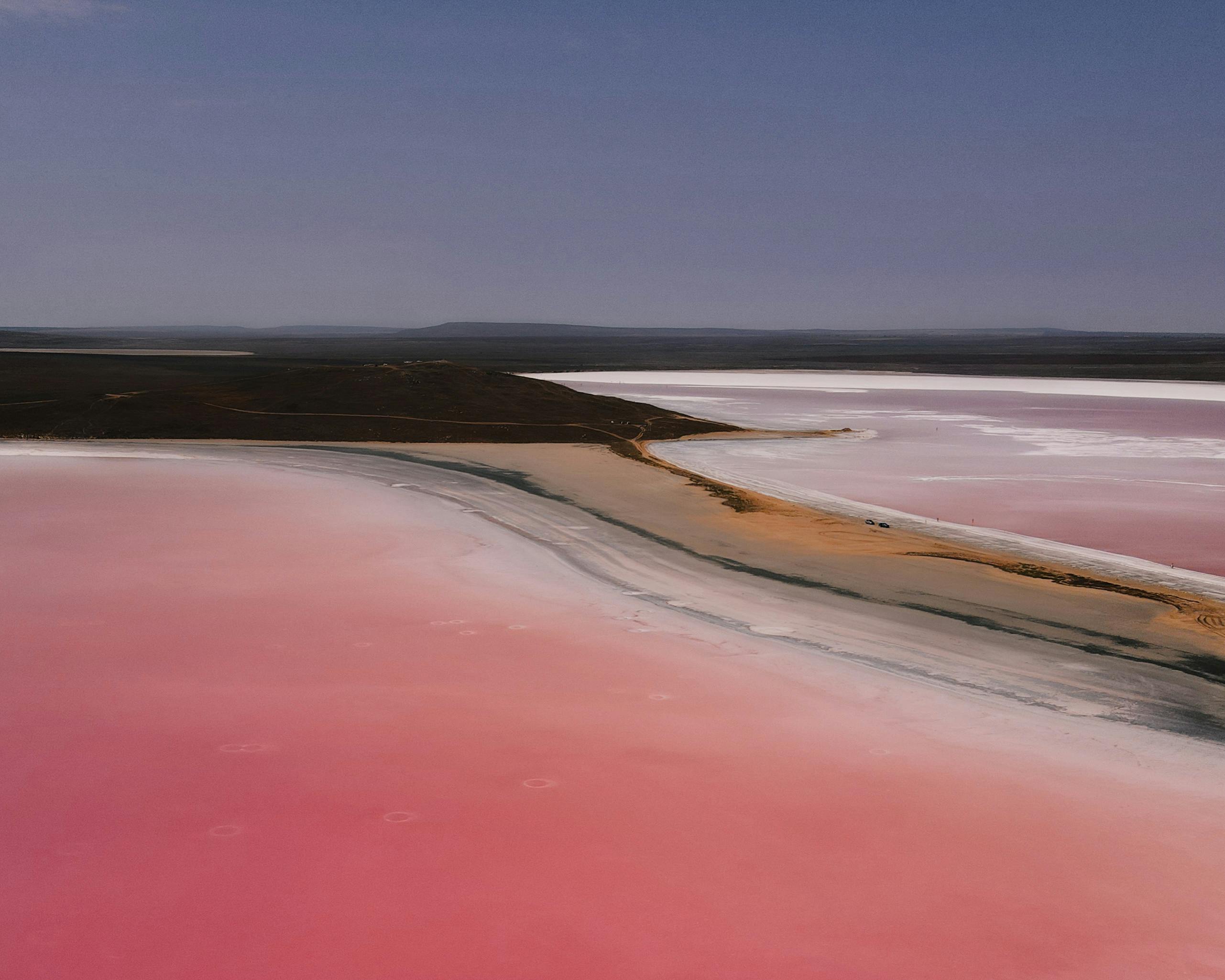 Scenic Natural Pink Landscape · Free Stock Photo