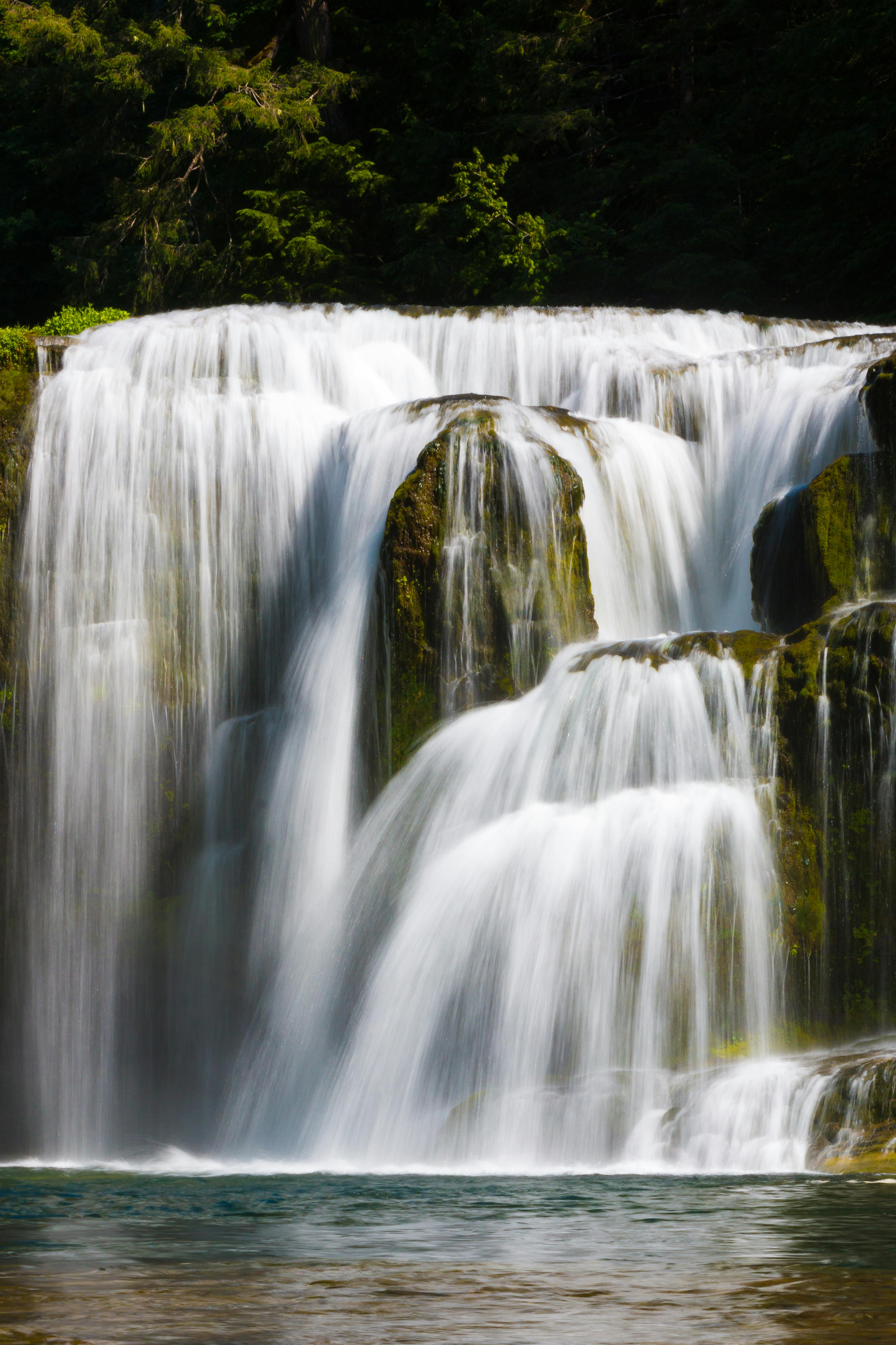 Aerial View of Waterfalls · Free Stock Photo