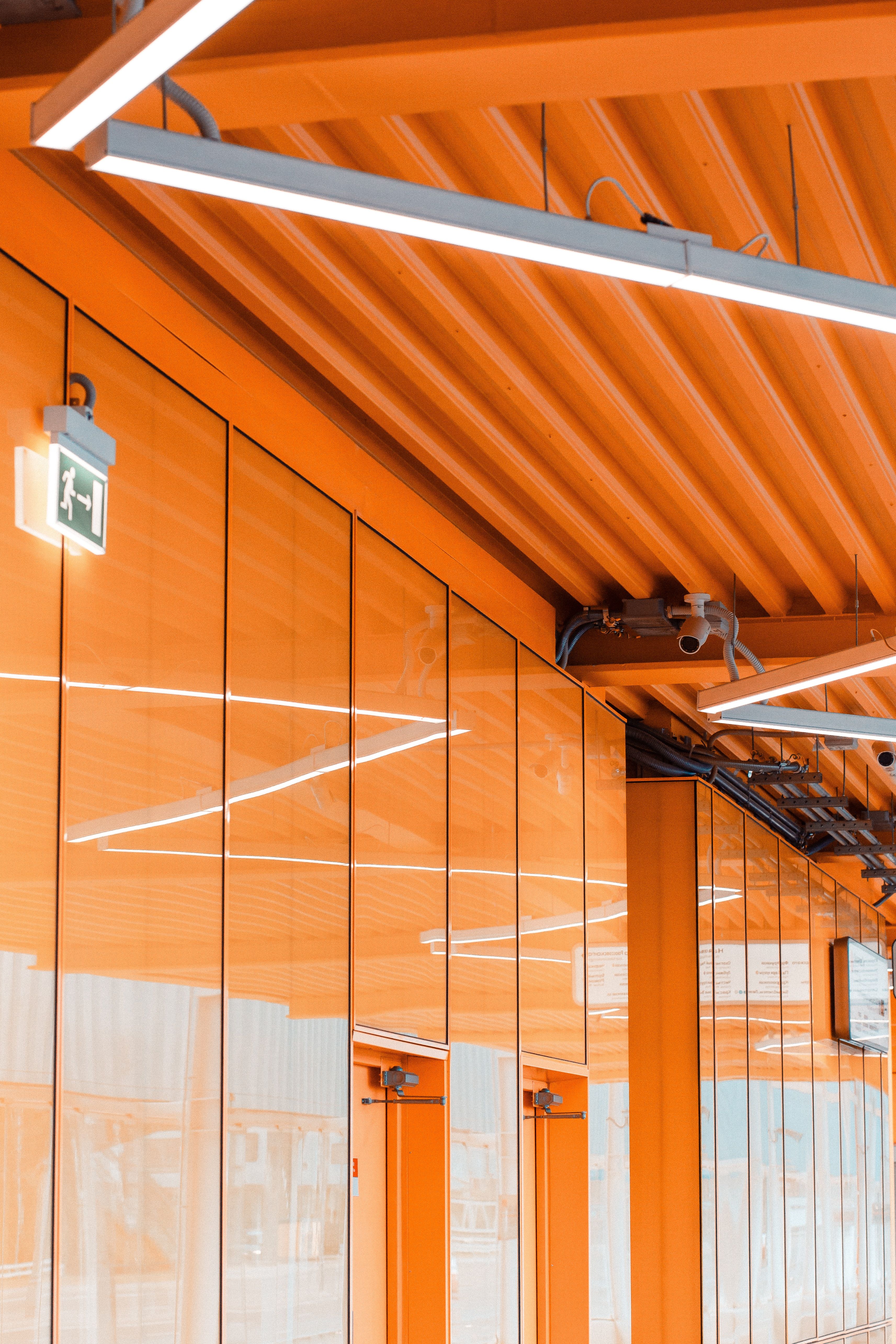Surveillance Camera over Doors · Free Stock Photo