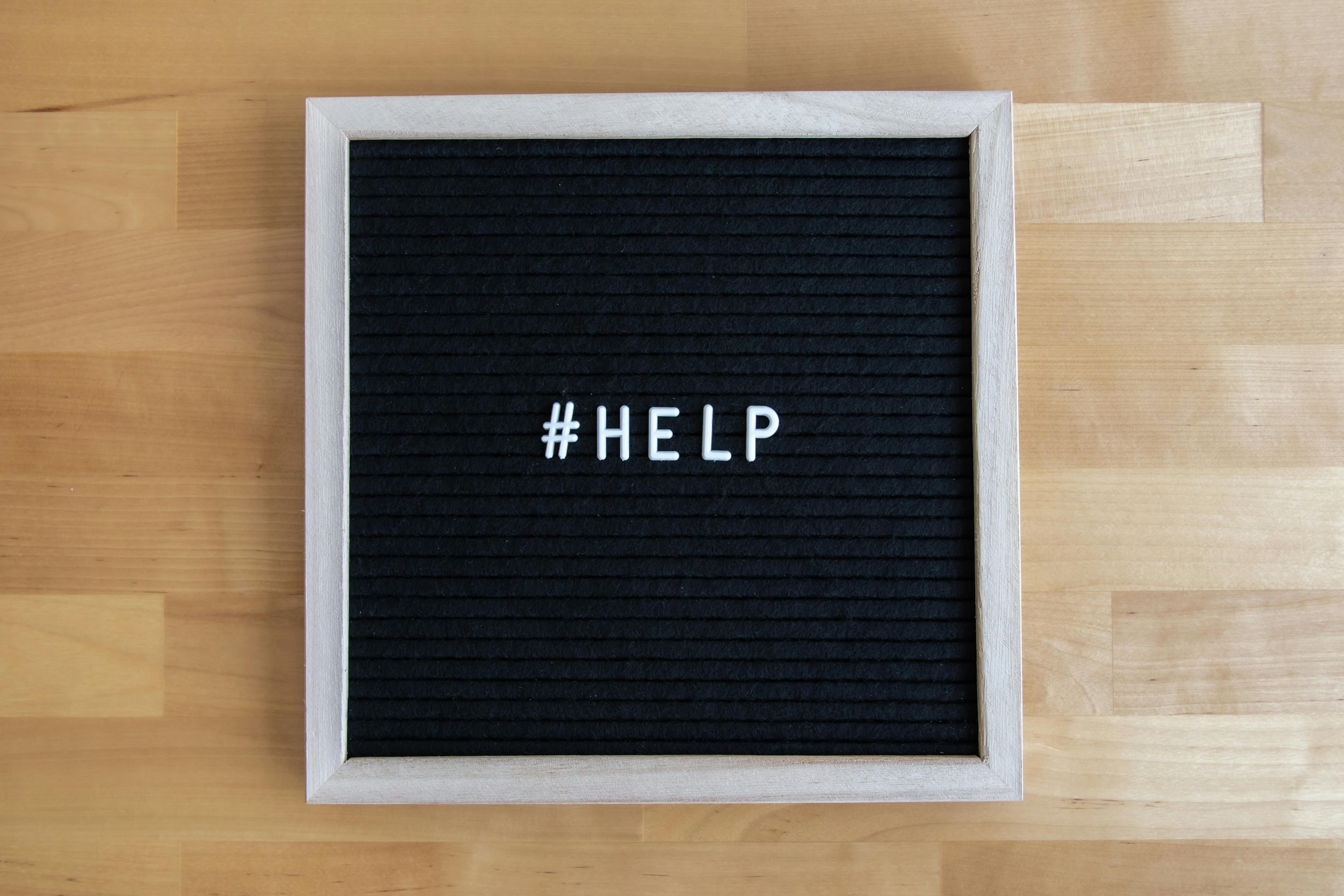 A Marquee Letter Sign Board Inside a Yard · Free Stock Photo