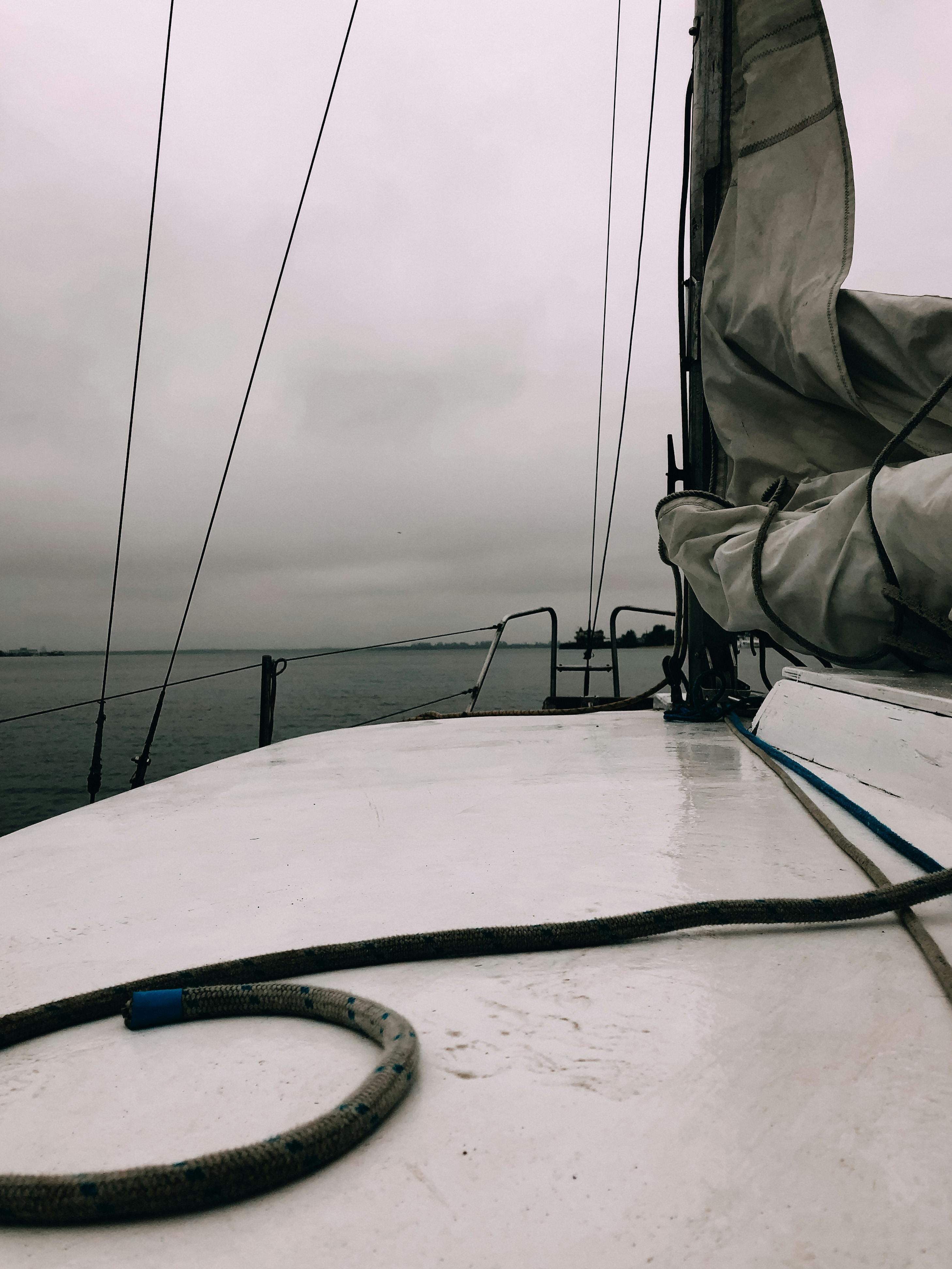 A Sailing Boat on the Sea · Free Stock Photo