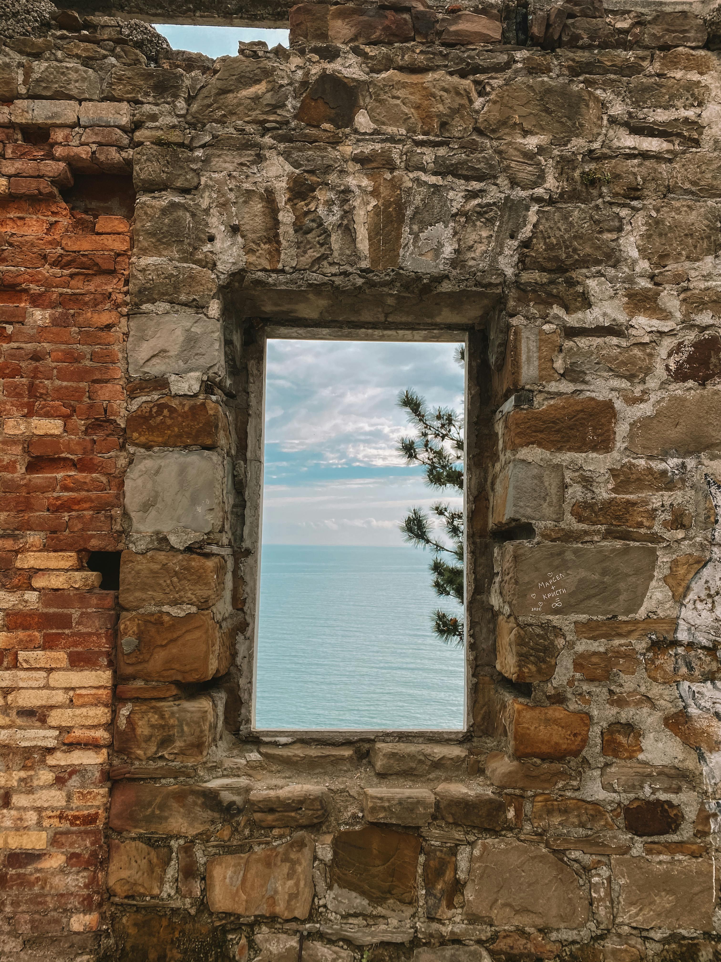 Photo of a Window with a Sea View · Free Stock Photo