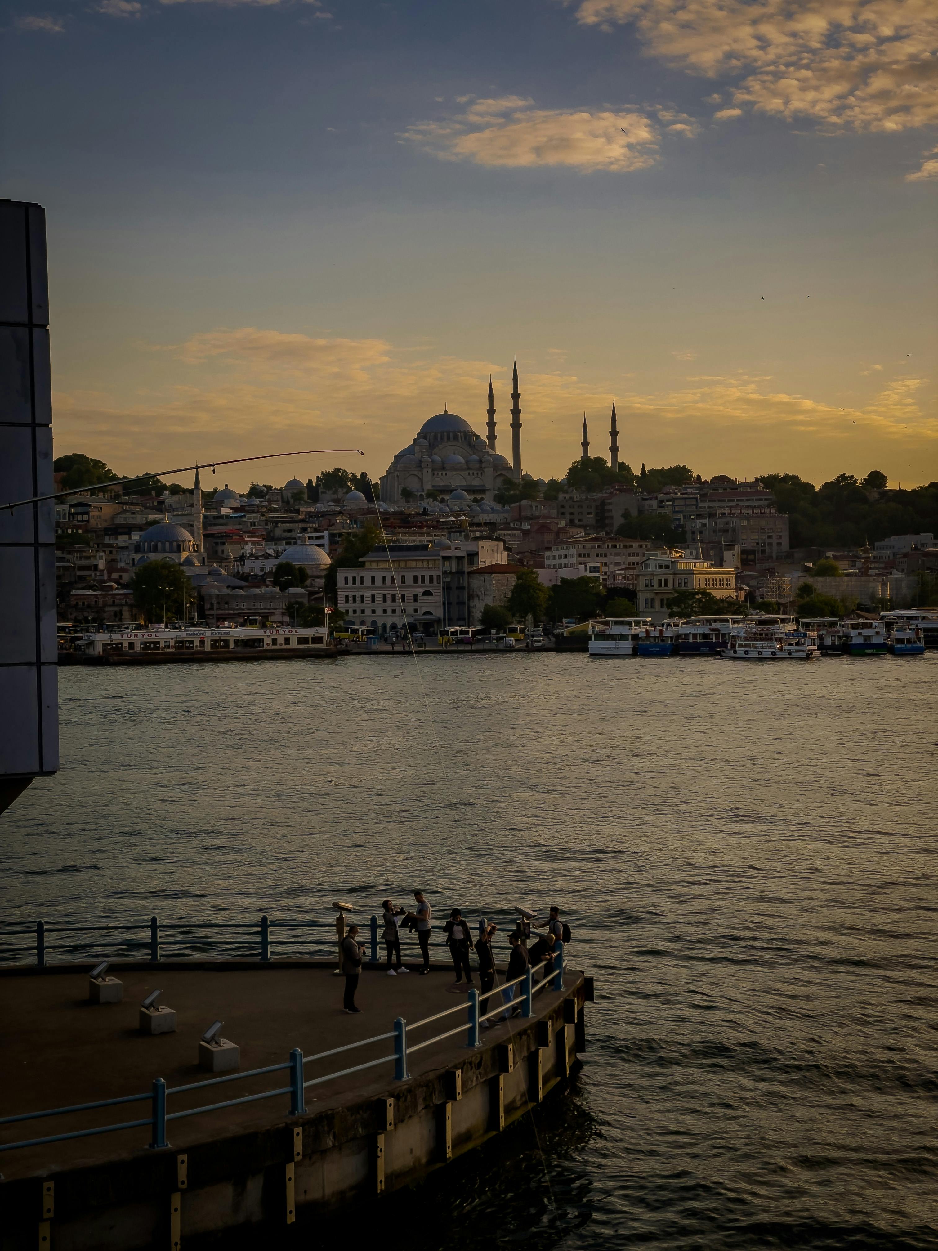 Cityscape of Istanbul at Sunset · Free Stock Photo