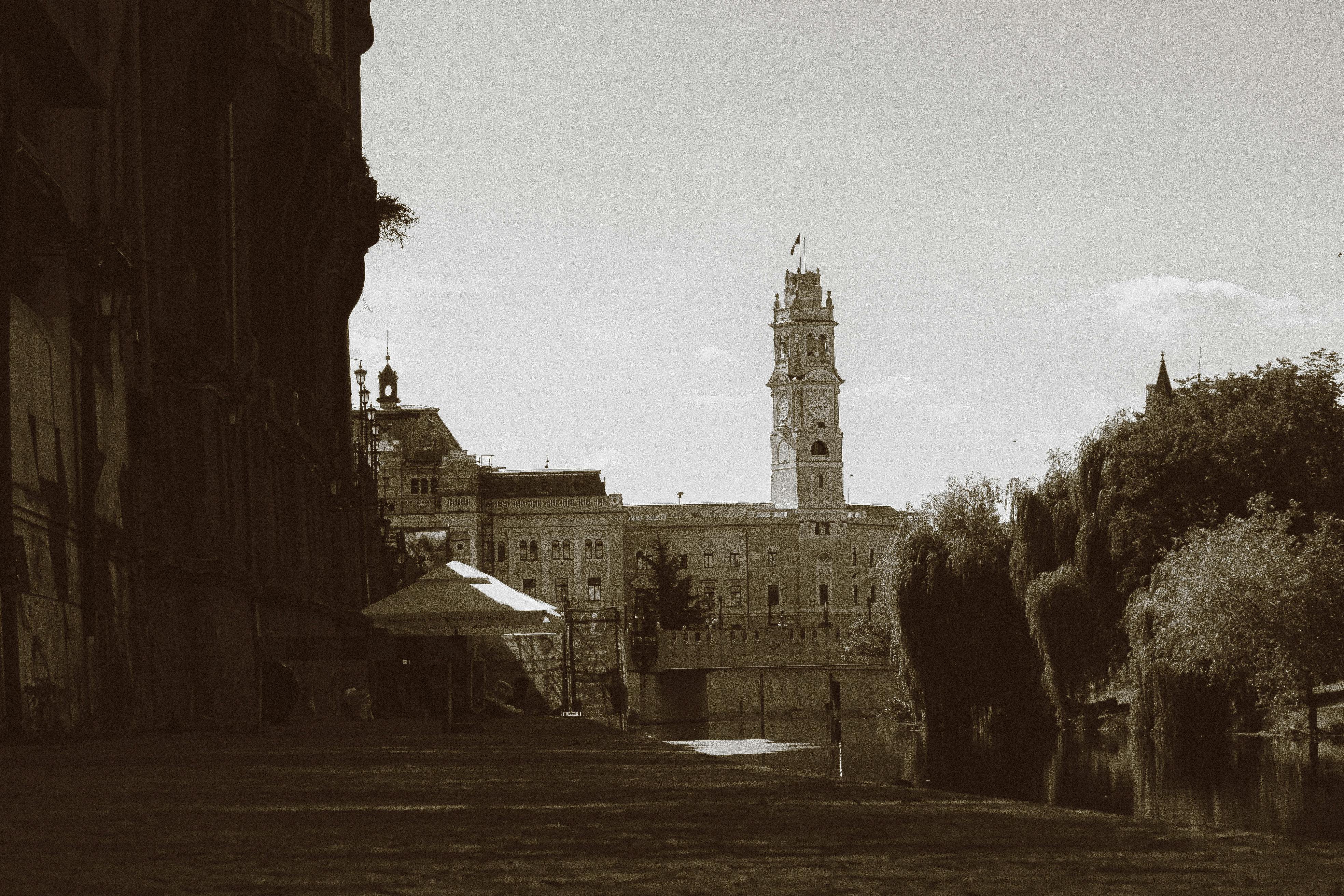 Concrete Structure Surrounded with Trees · Free Stock Photo