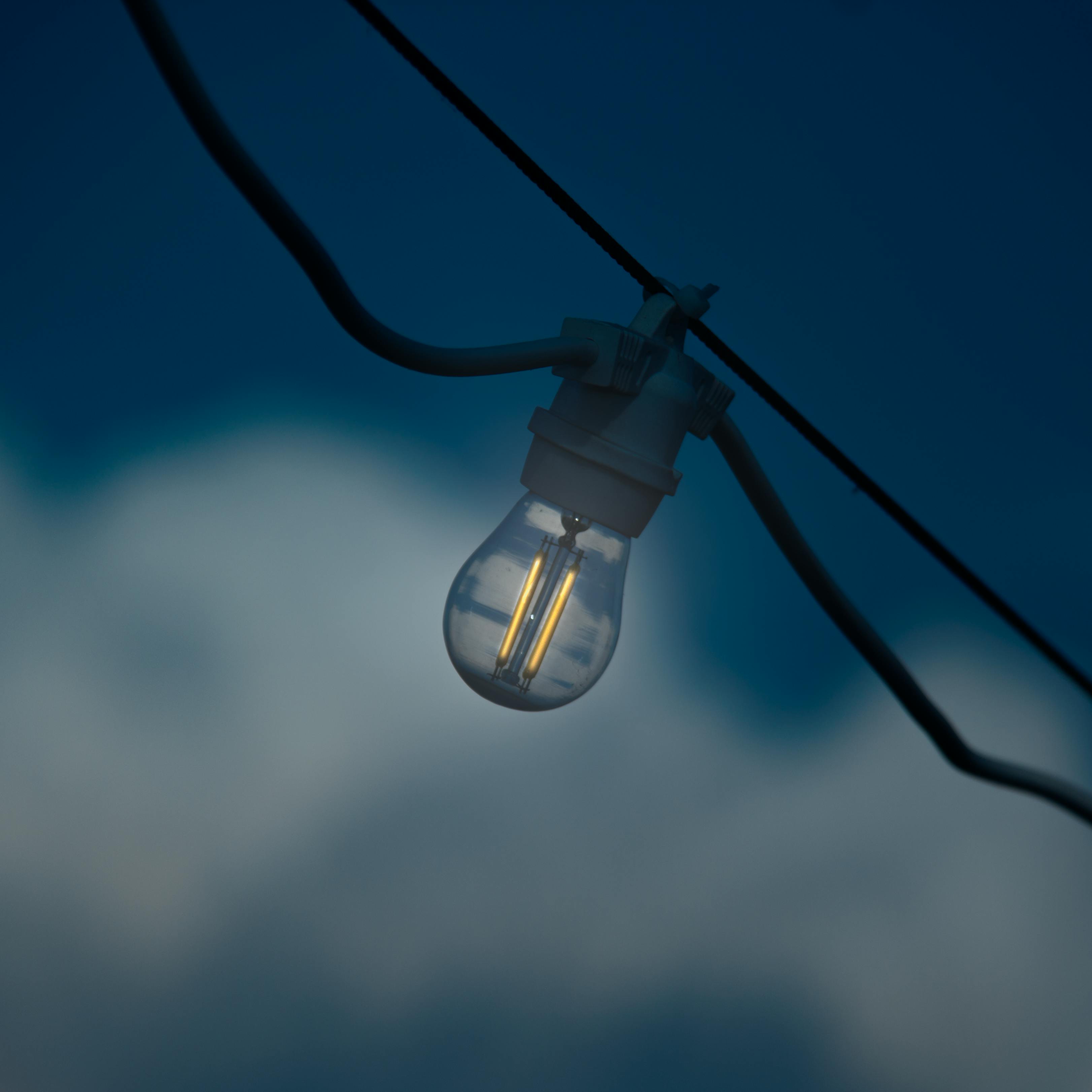Close Up Shot of a Light Bulb · Free Stock Photo