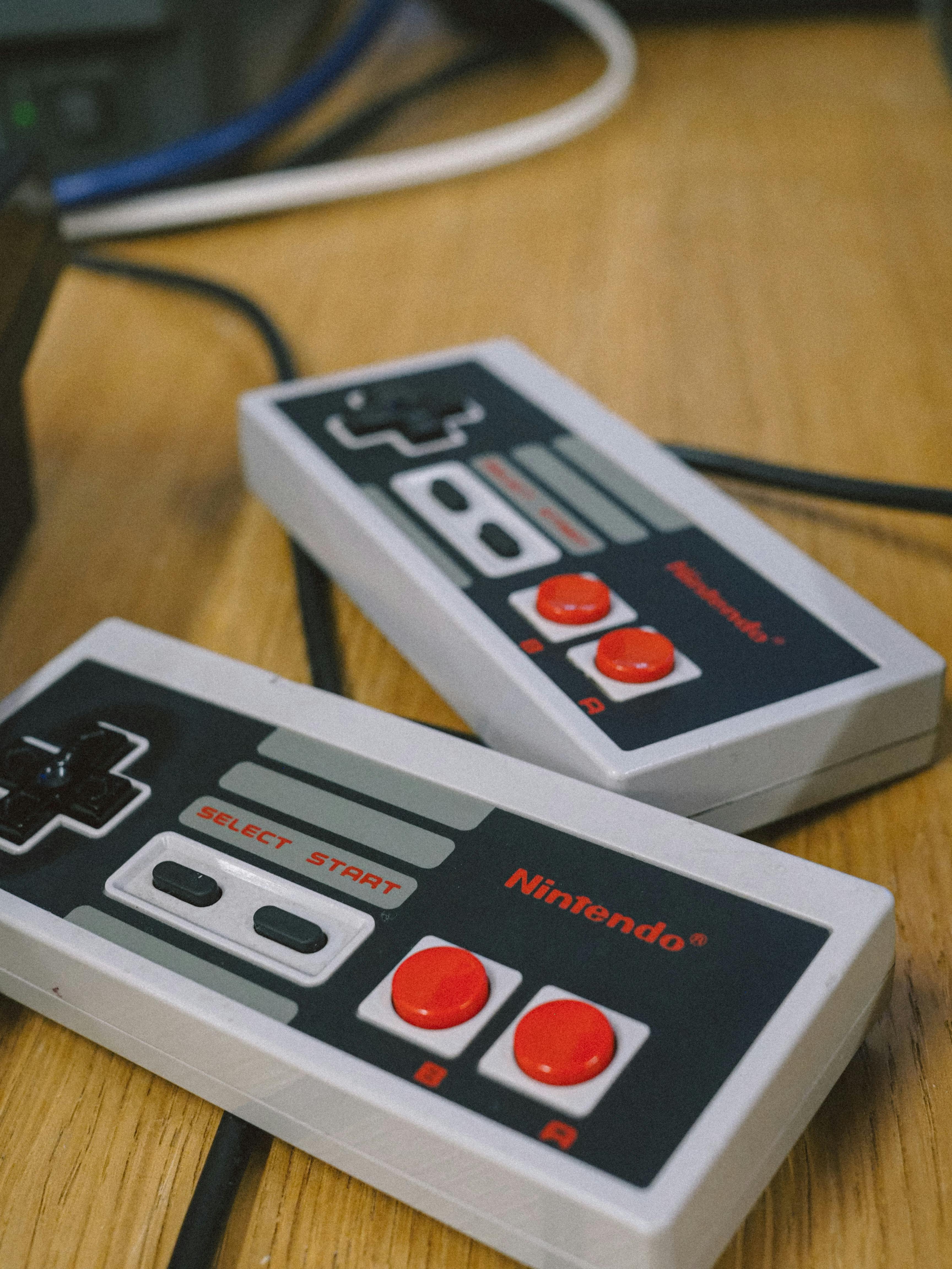 Nintendo Remote Controllers · Free Stock Photo