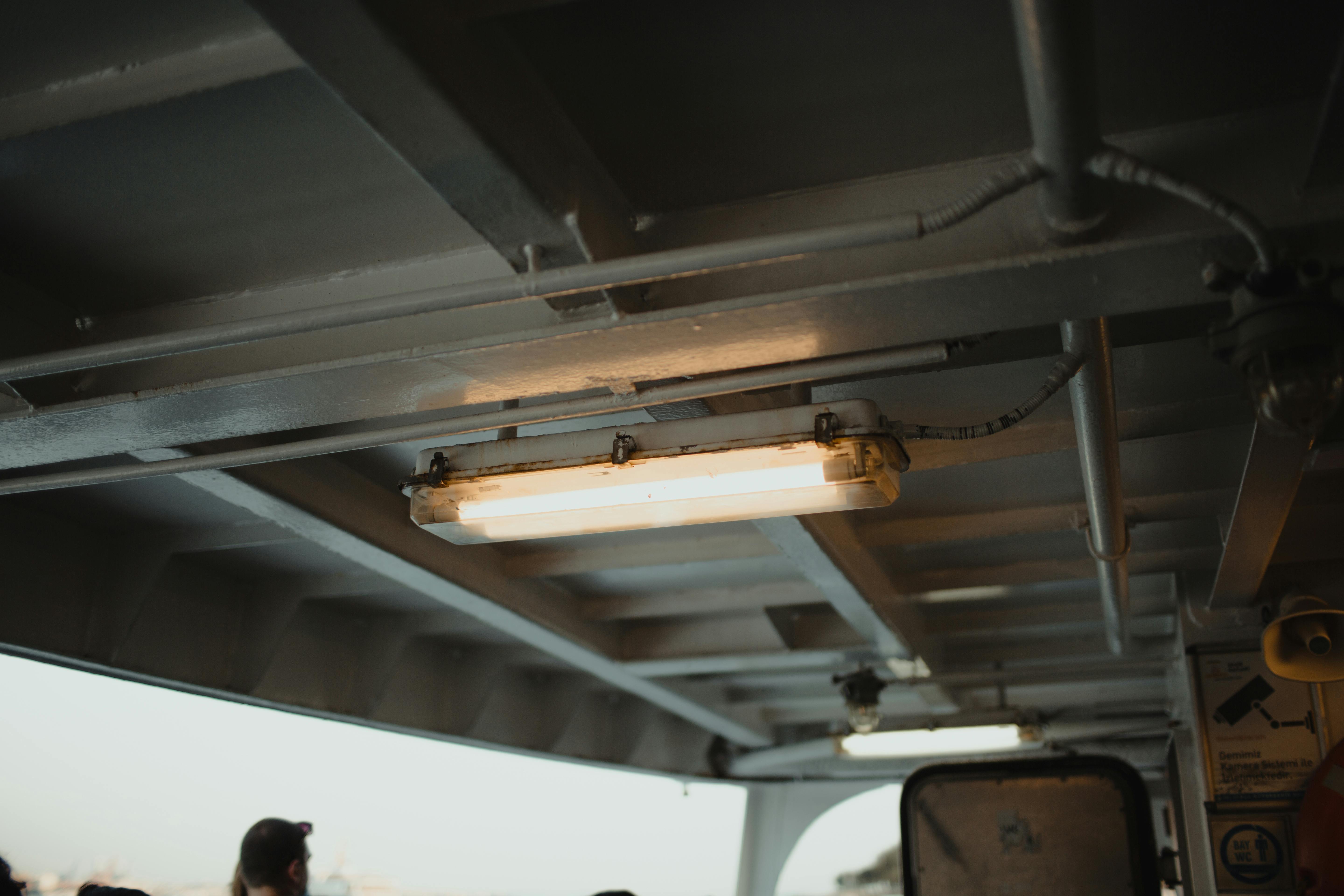 Horizontal Lamp on the Ceiling · Free Stock Photo