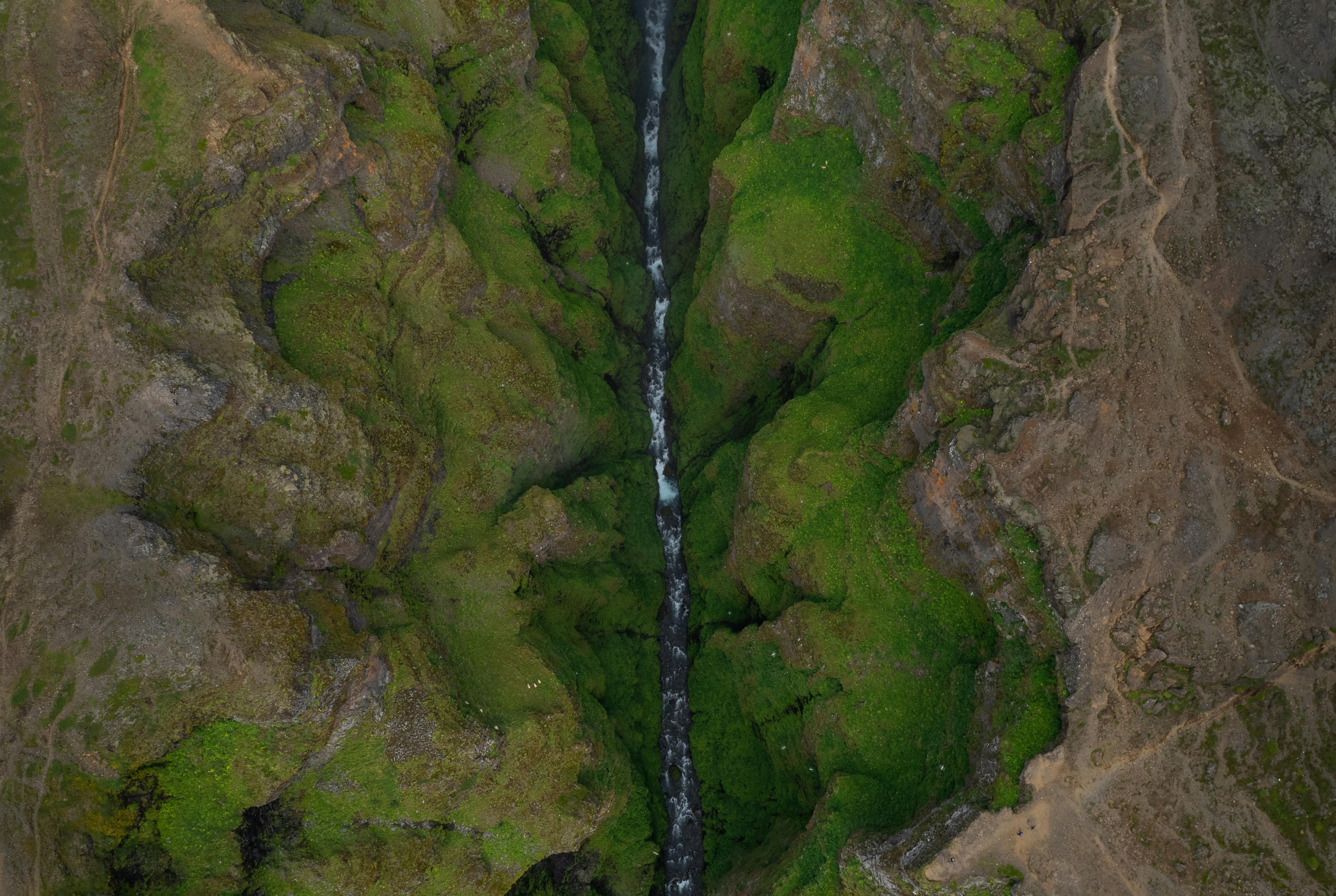 Aerial View of a Mountain · Free Stock Photo