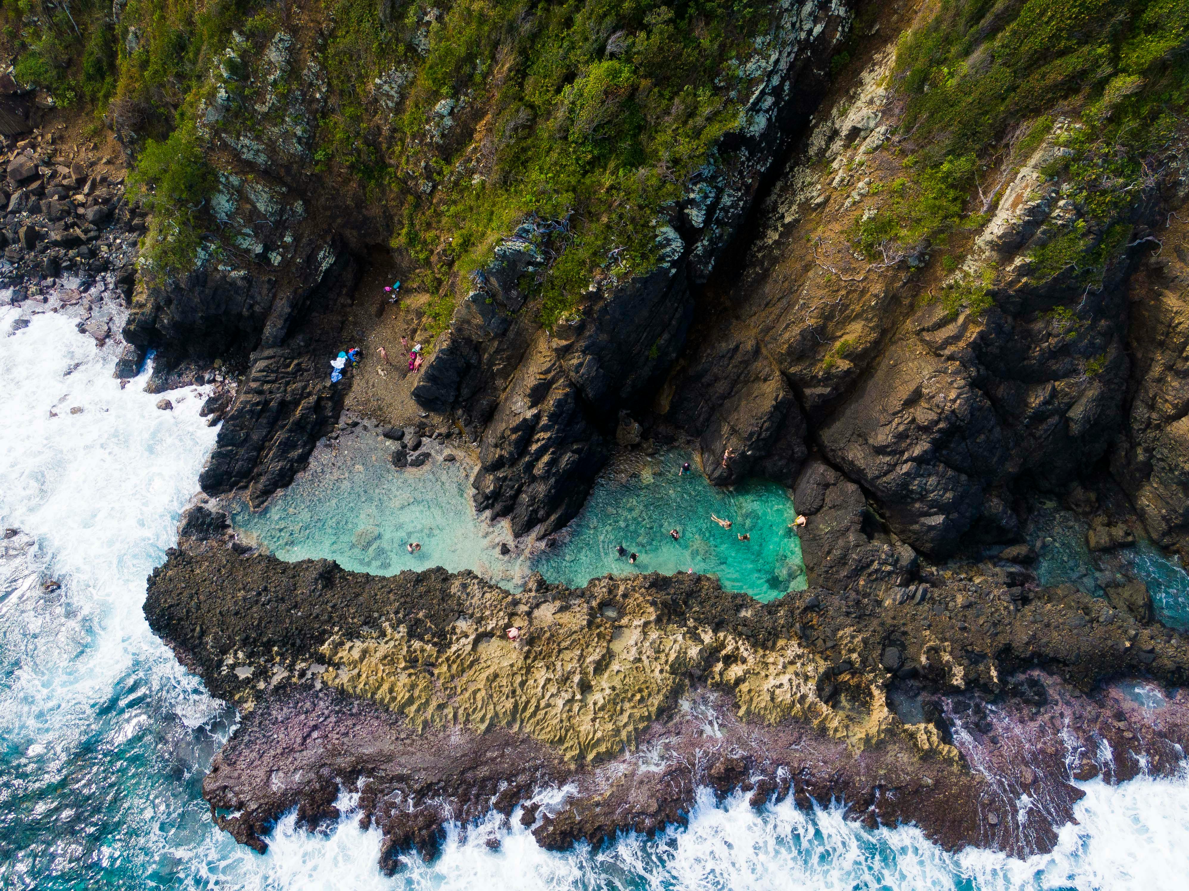 Aerial View of the Seacoast · Free Stock Photo