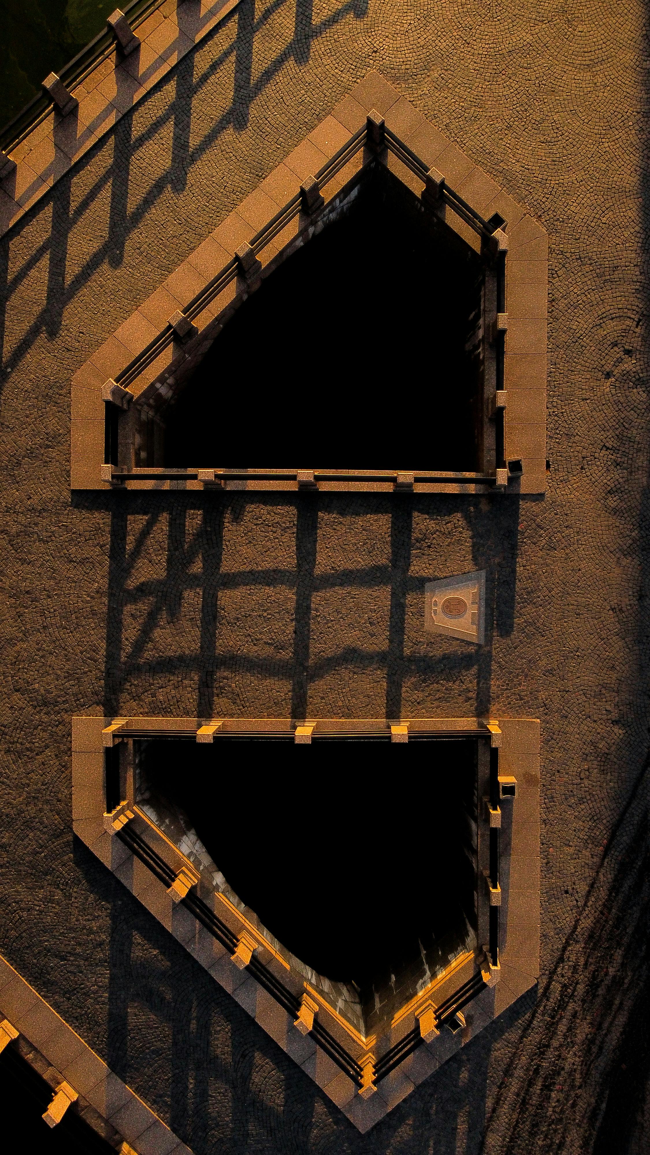 Rooftop of Building in Top View · Free Stock Photo