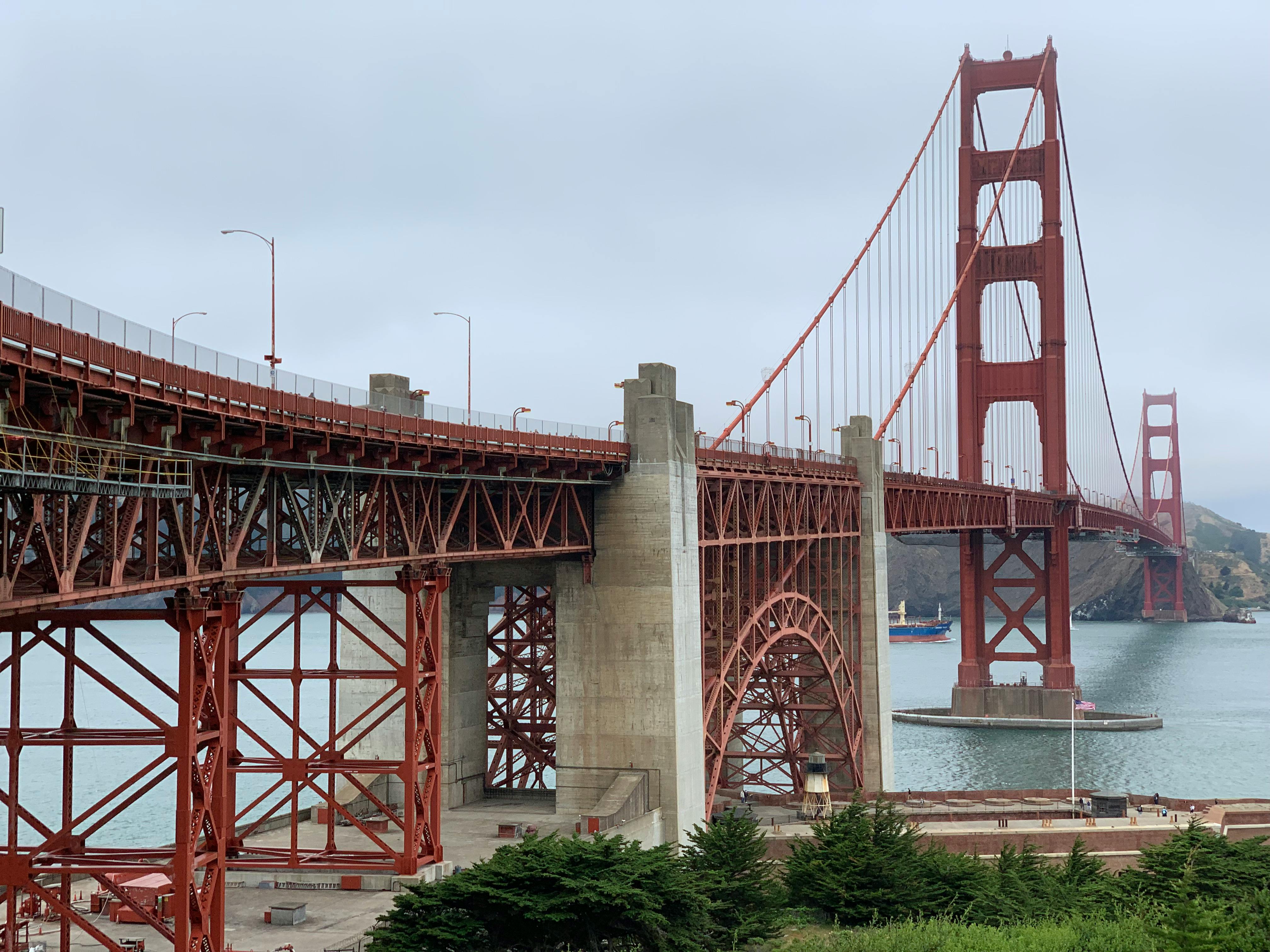 Red Bridge over River · Free Stock Photo