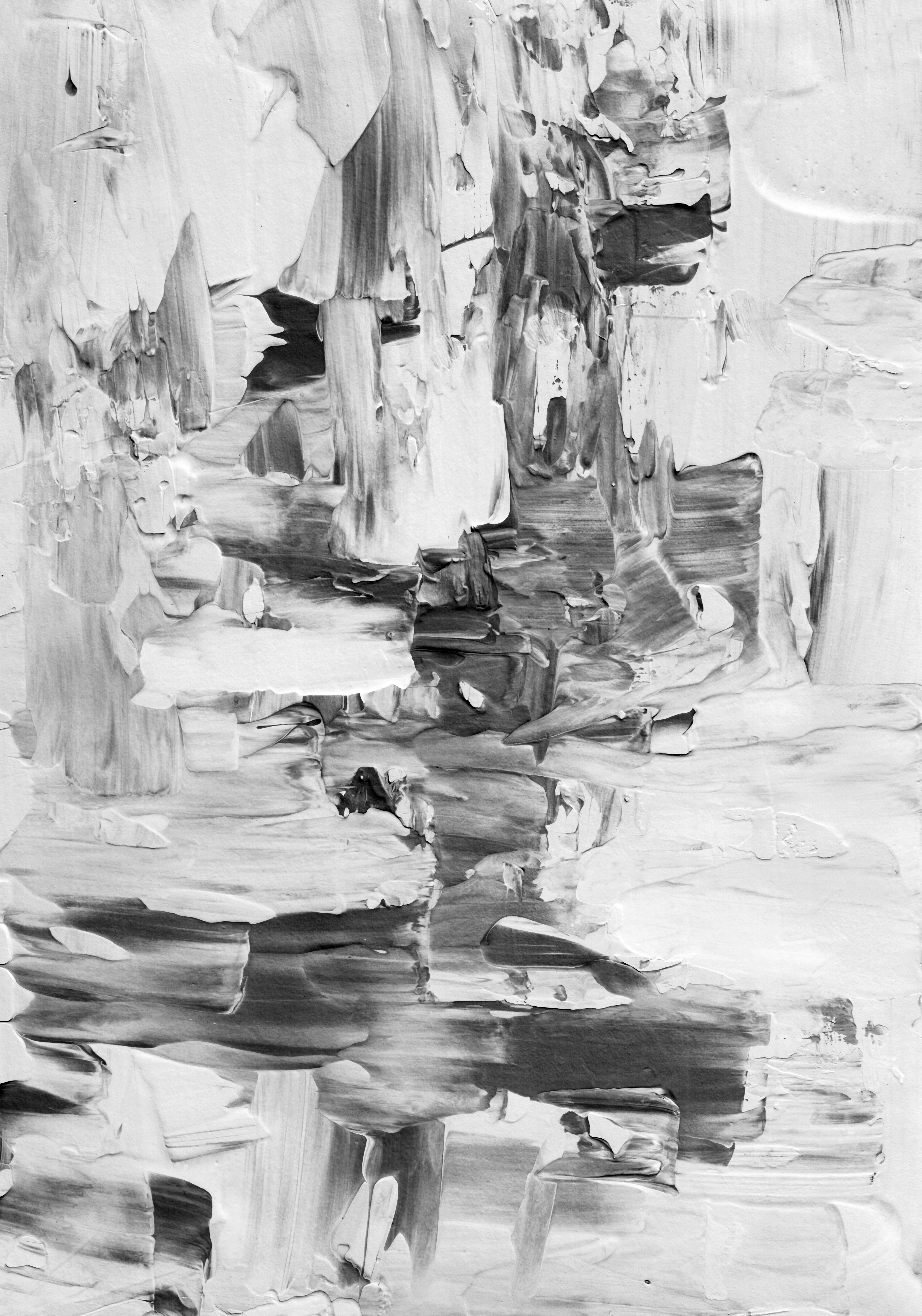 Close-Up Shot of an Abstract Painting · Free Stock Photo