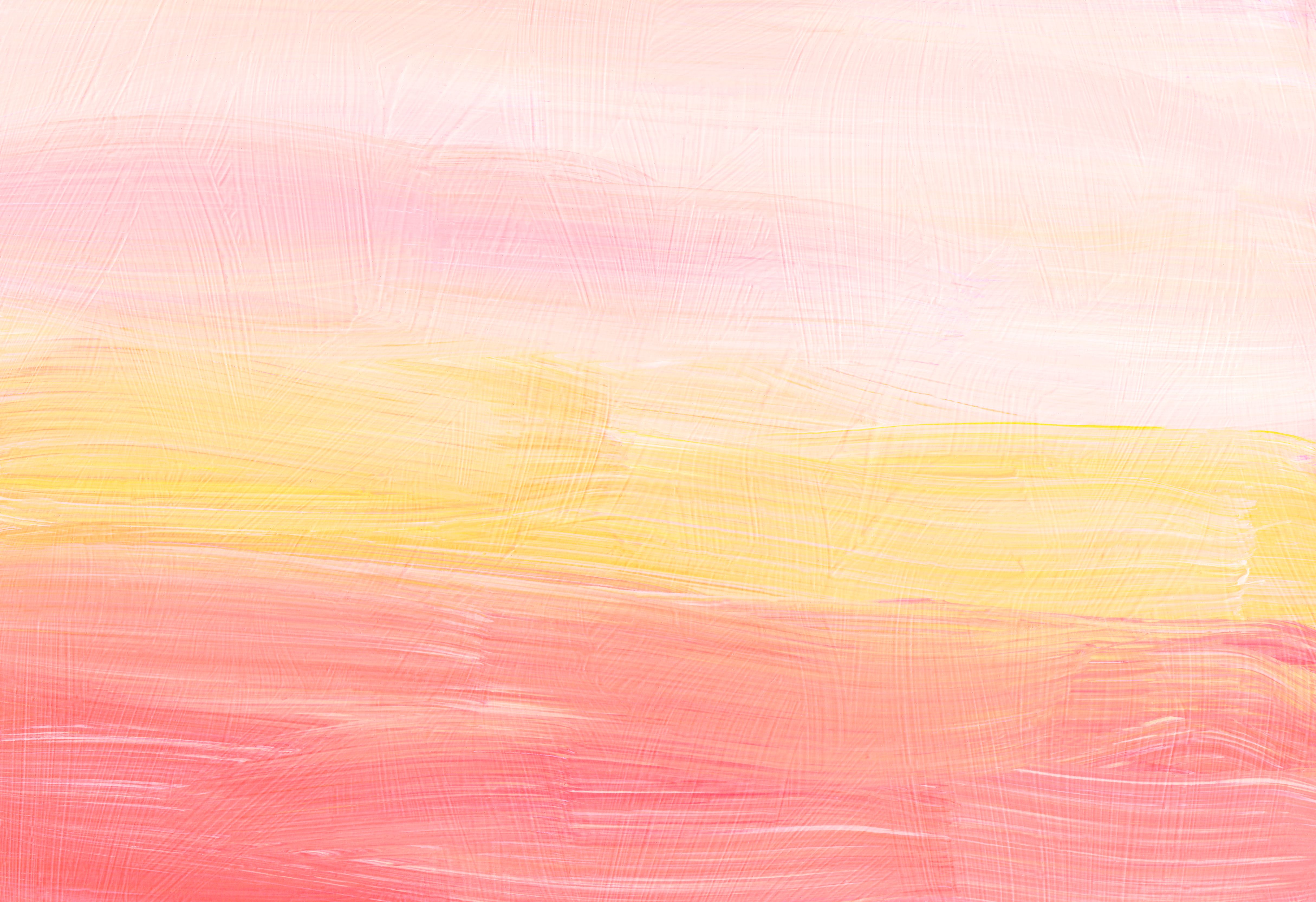 Blue and Cream Abstract Painting · Free Stock Photo