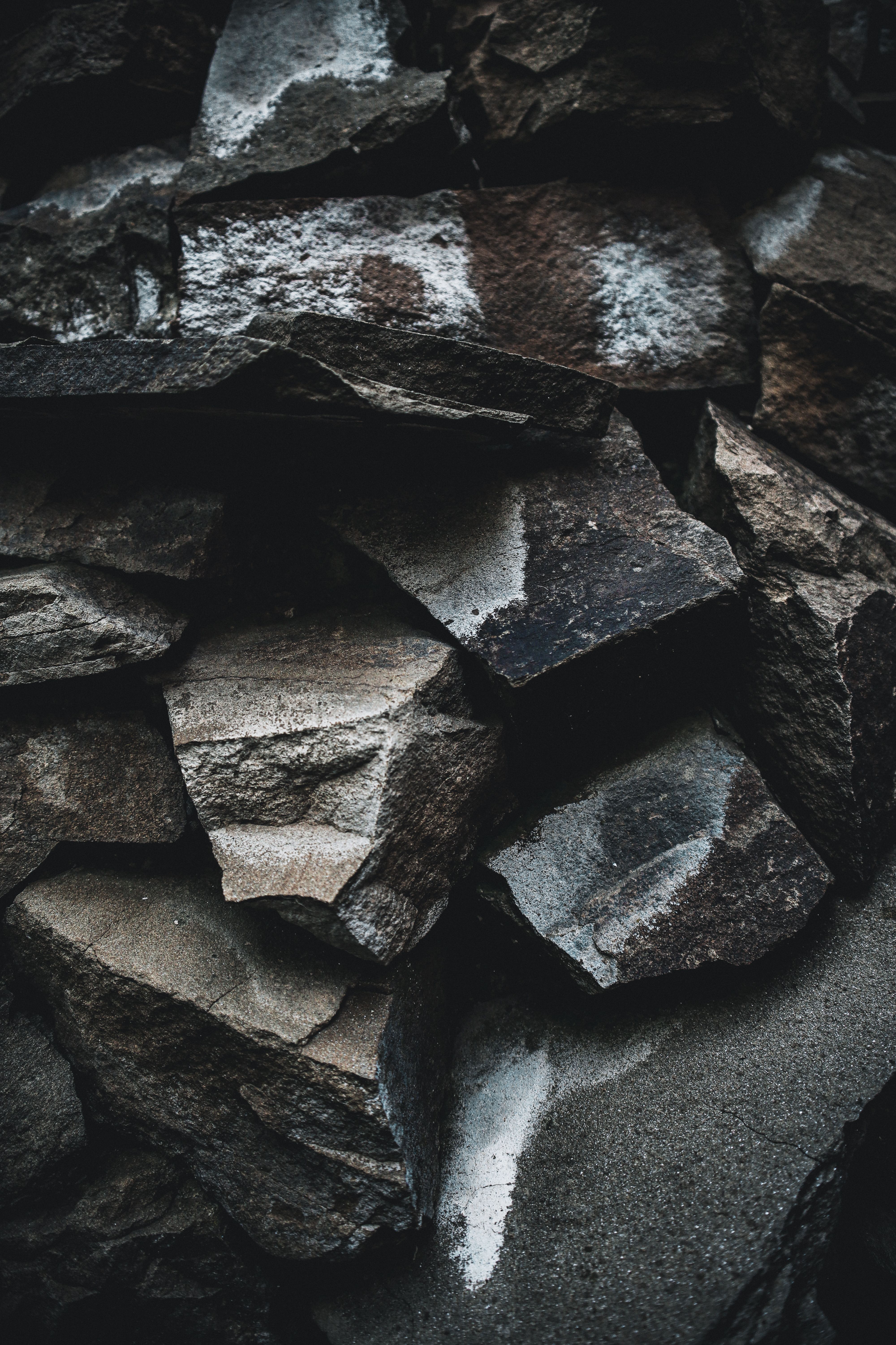 Brown and Gray Concrete Blocks · Free Stock Photo
