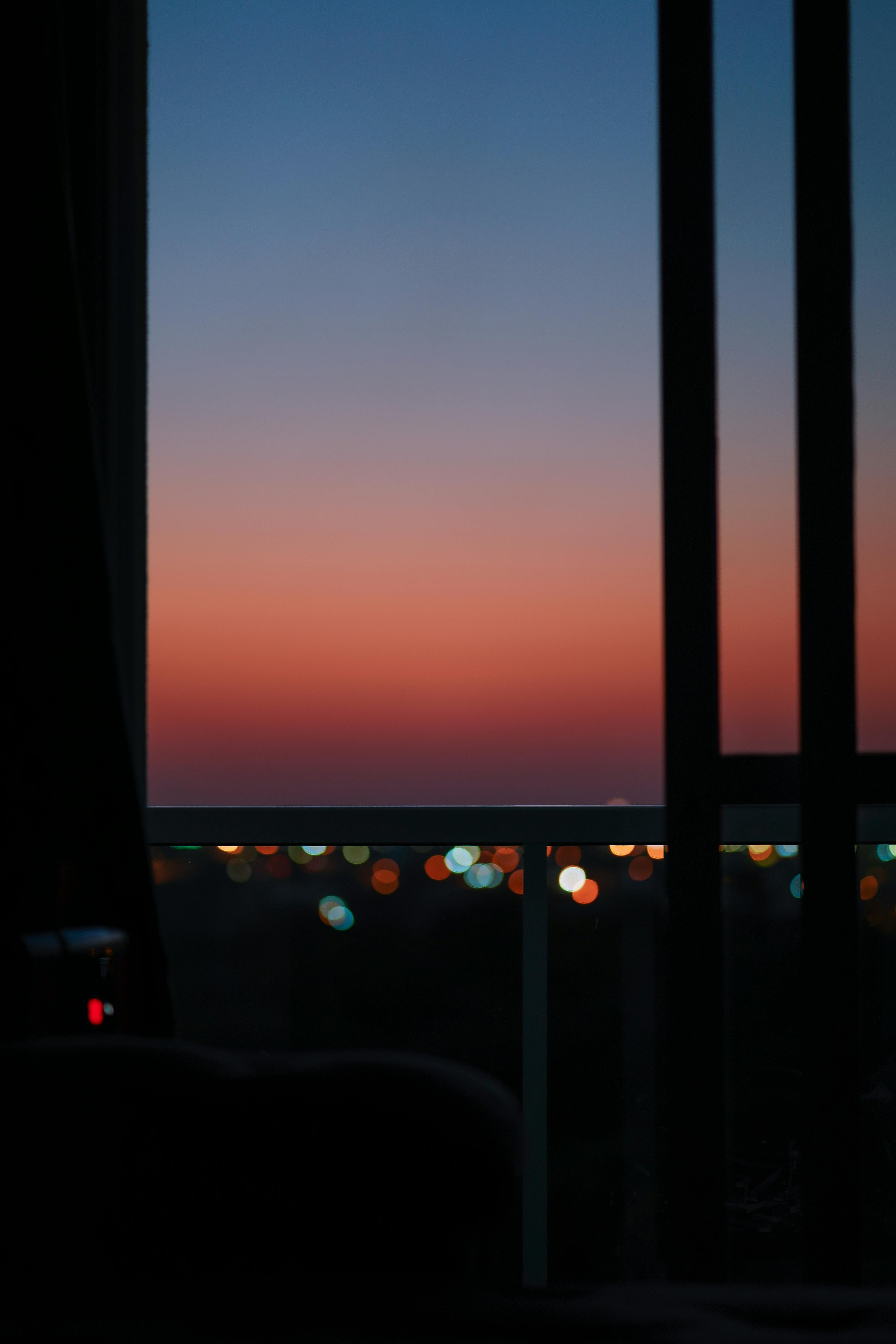 Scenic Sunset from Balcony · Free Stock Photo