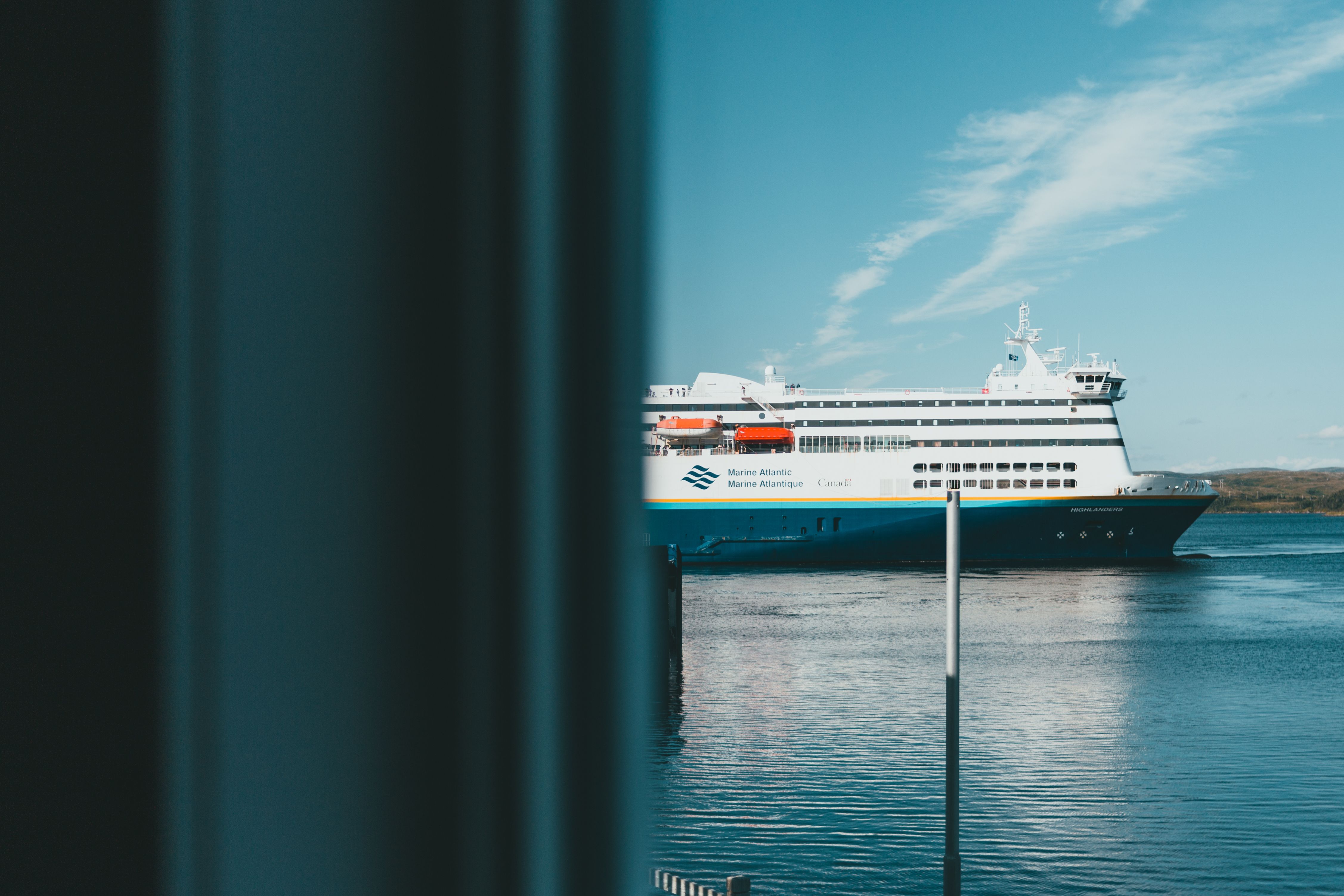 Ferry Sailing on Sea · Free Stock Photo
