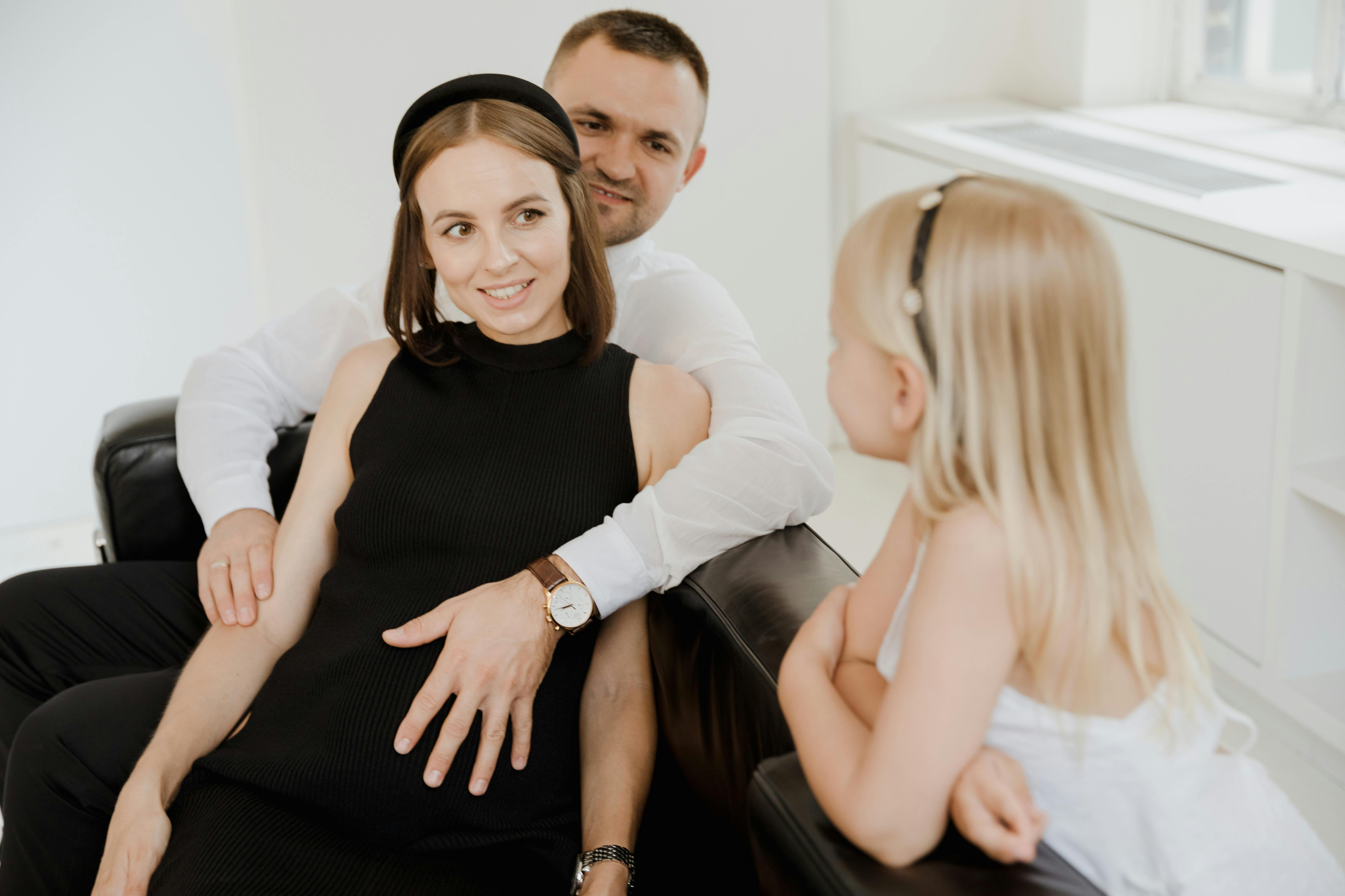A Family Talking Together · Free Stock Photo