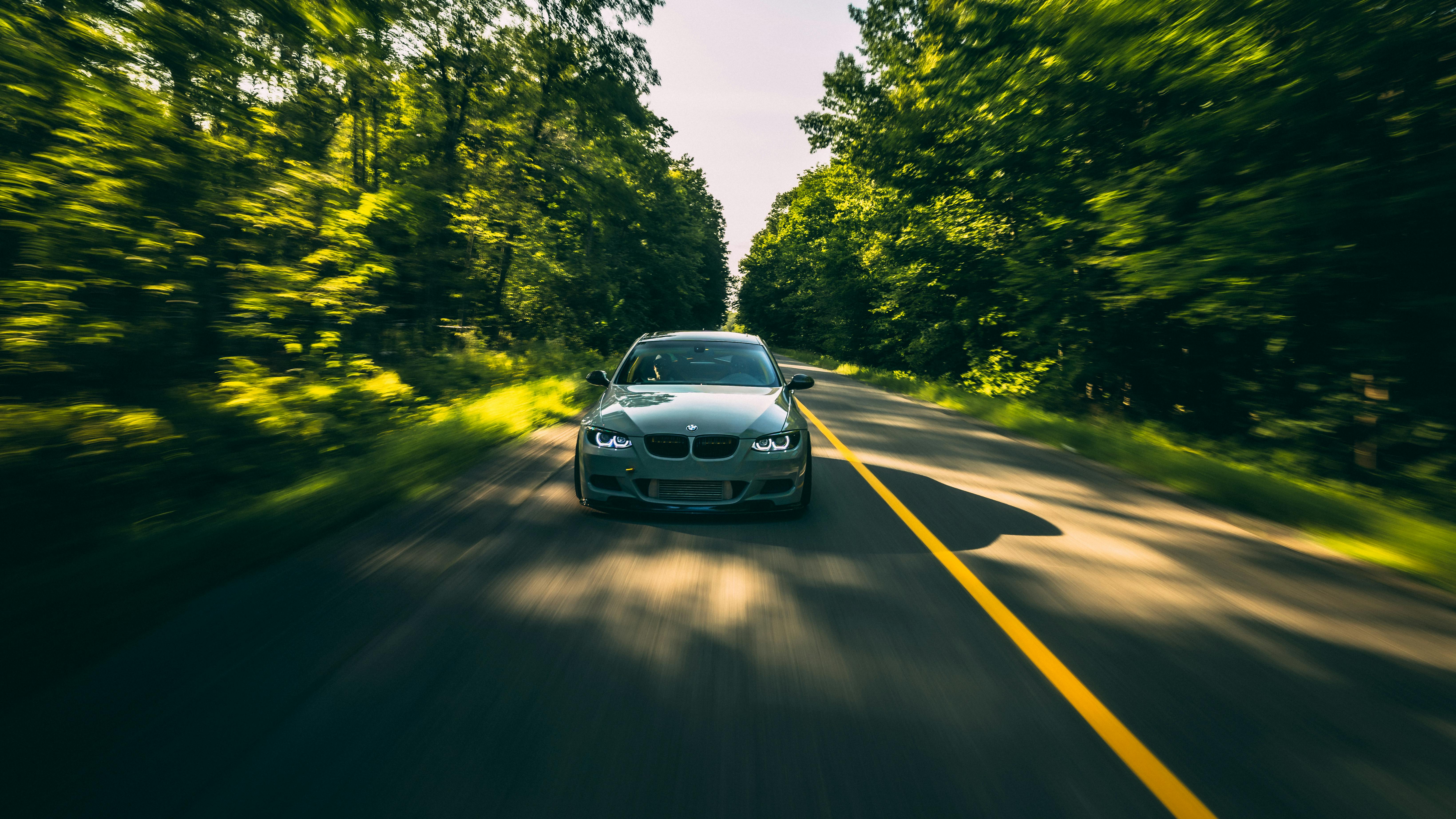 A Moving Car on the Road · Free Stock Photo