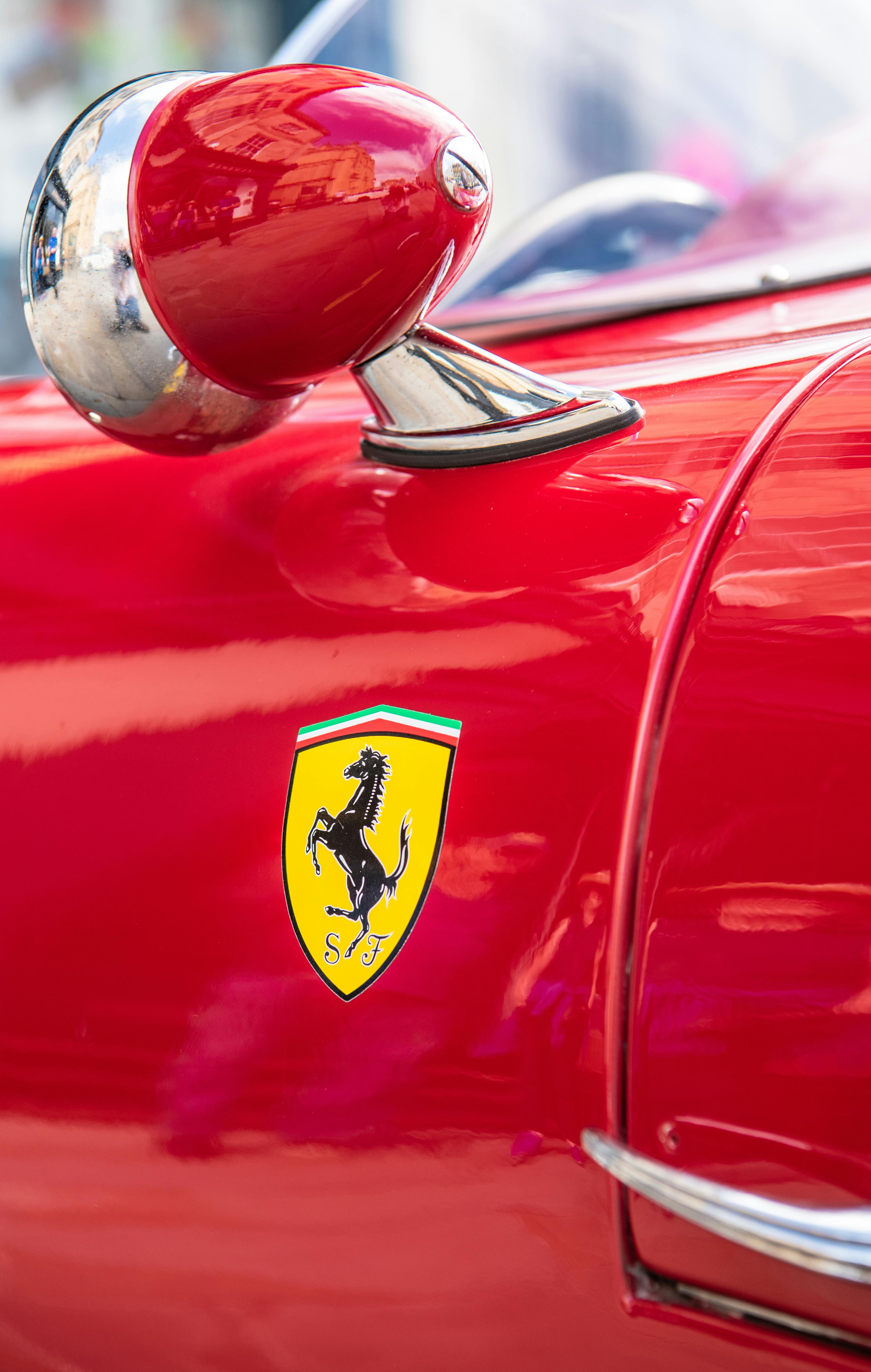 Red Car on Road · Free Stock Photo