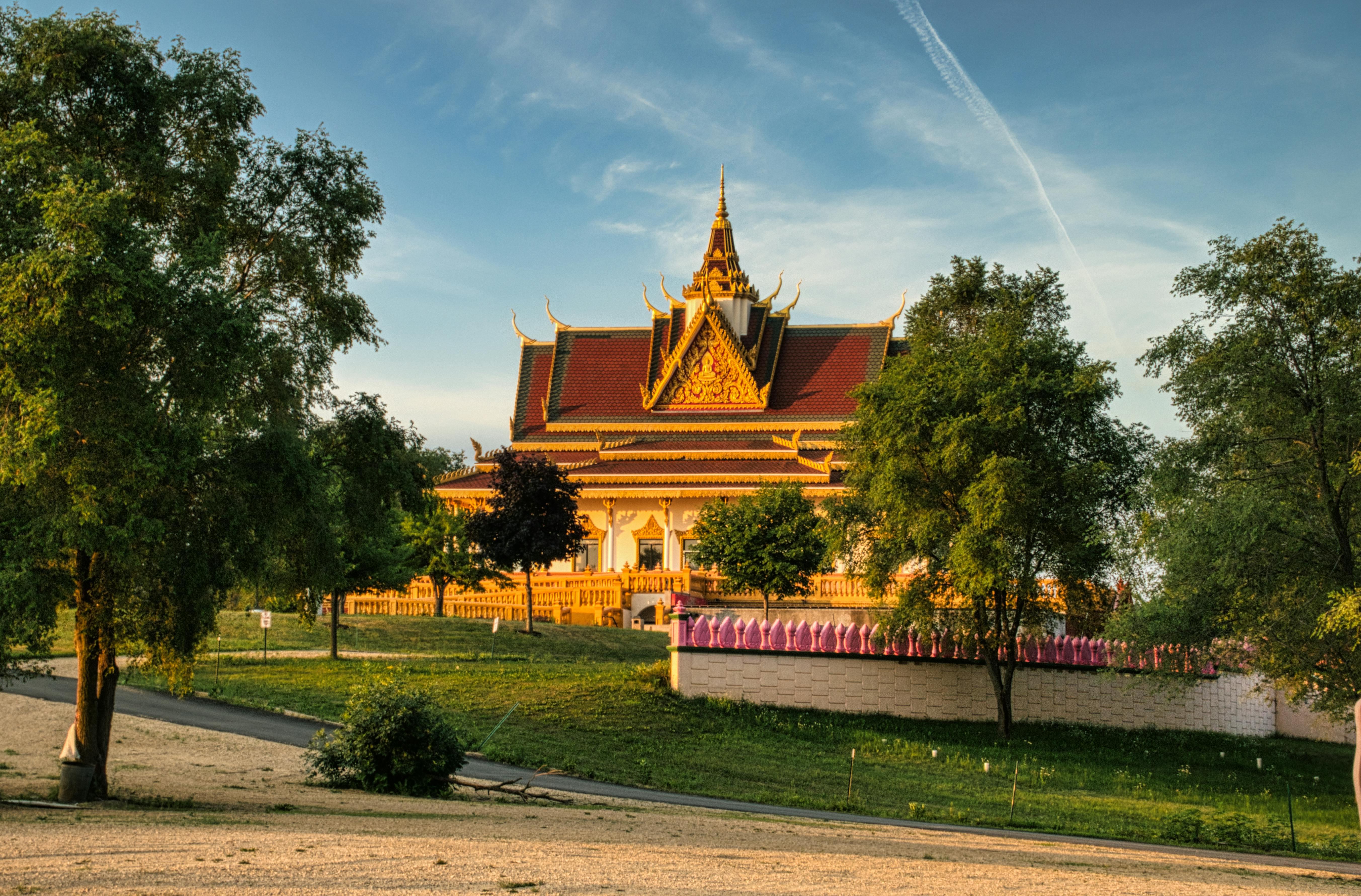 Facade of a Temple · Free Stock Photo