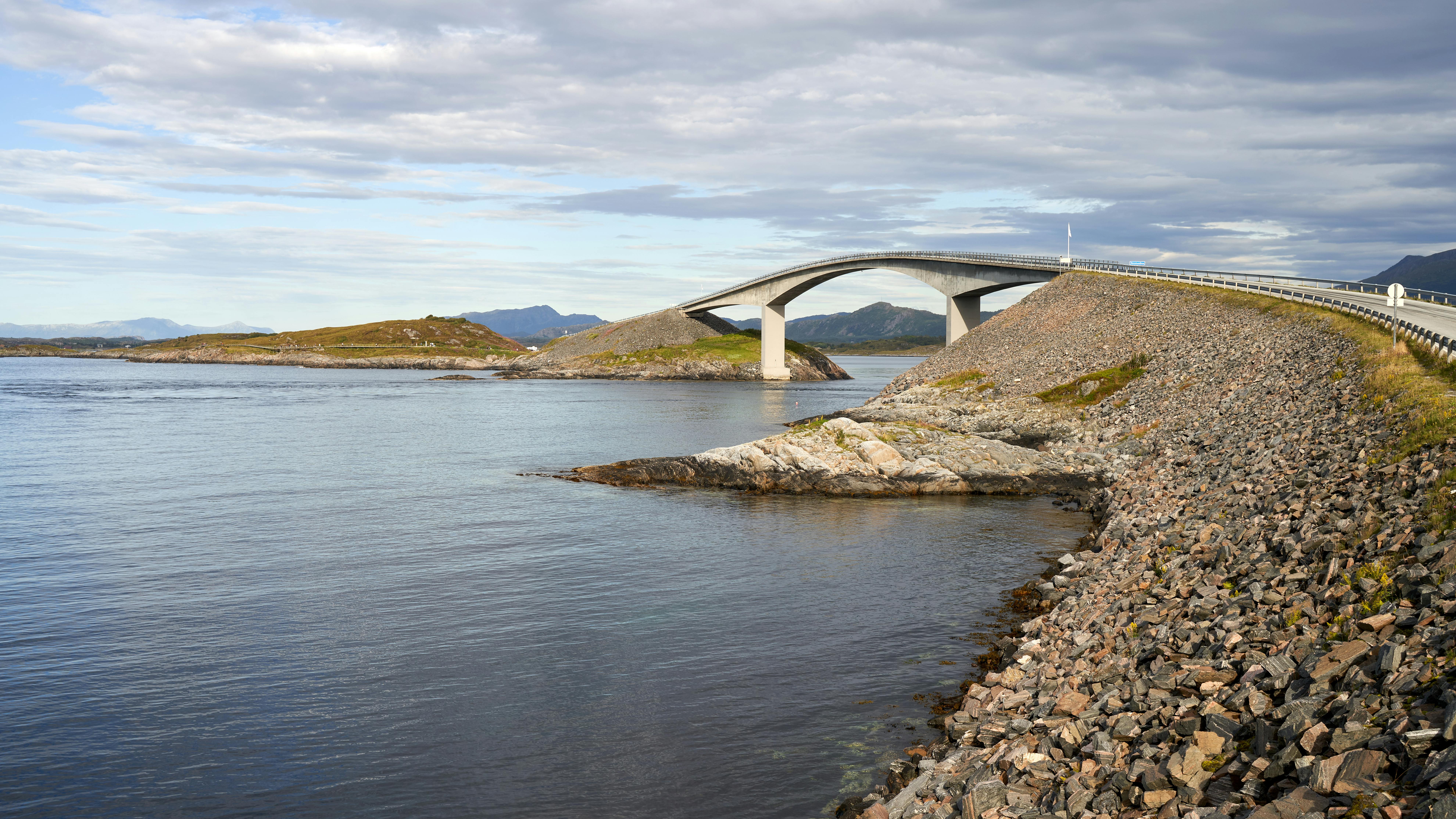 Bridge Connecting Islets in Sea Gulf · Free Stock Photo