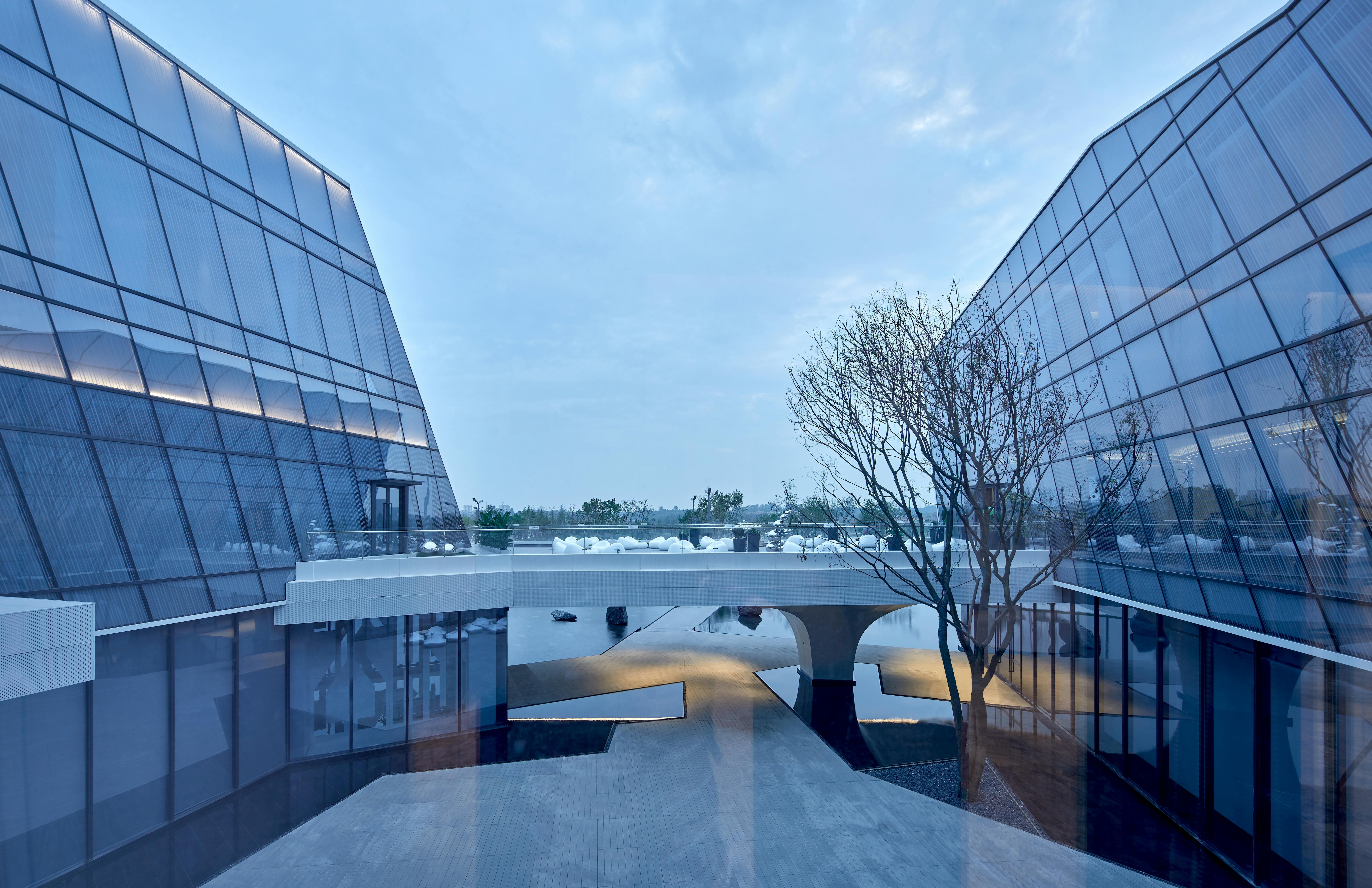 A Bridge Connecting Buildings · Free Stock Photo