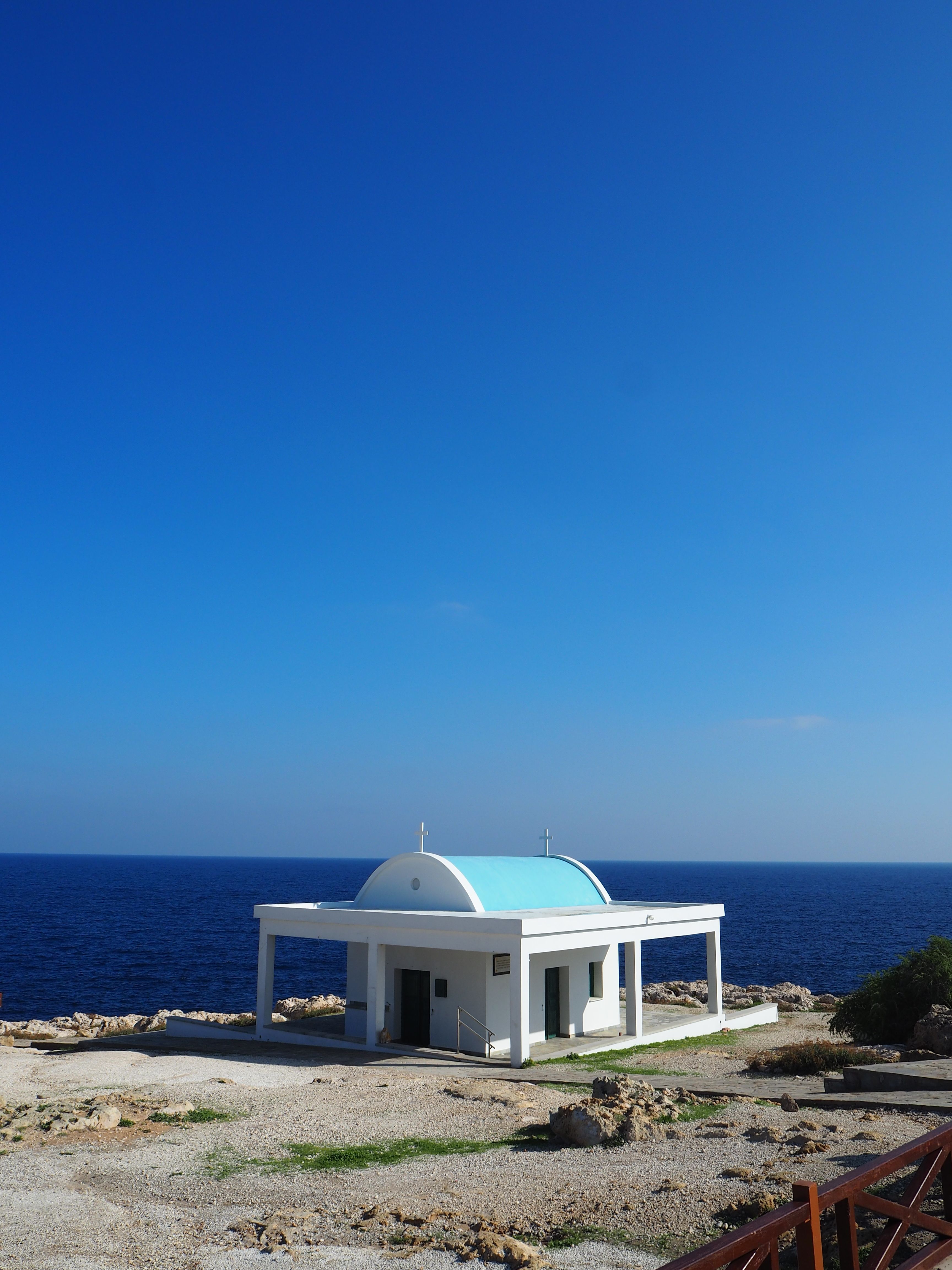 Church on Cliff near Sea · Free Stock Photo