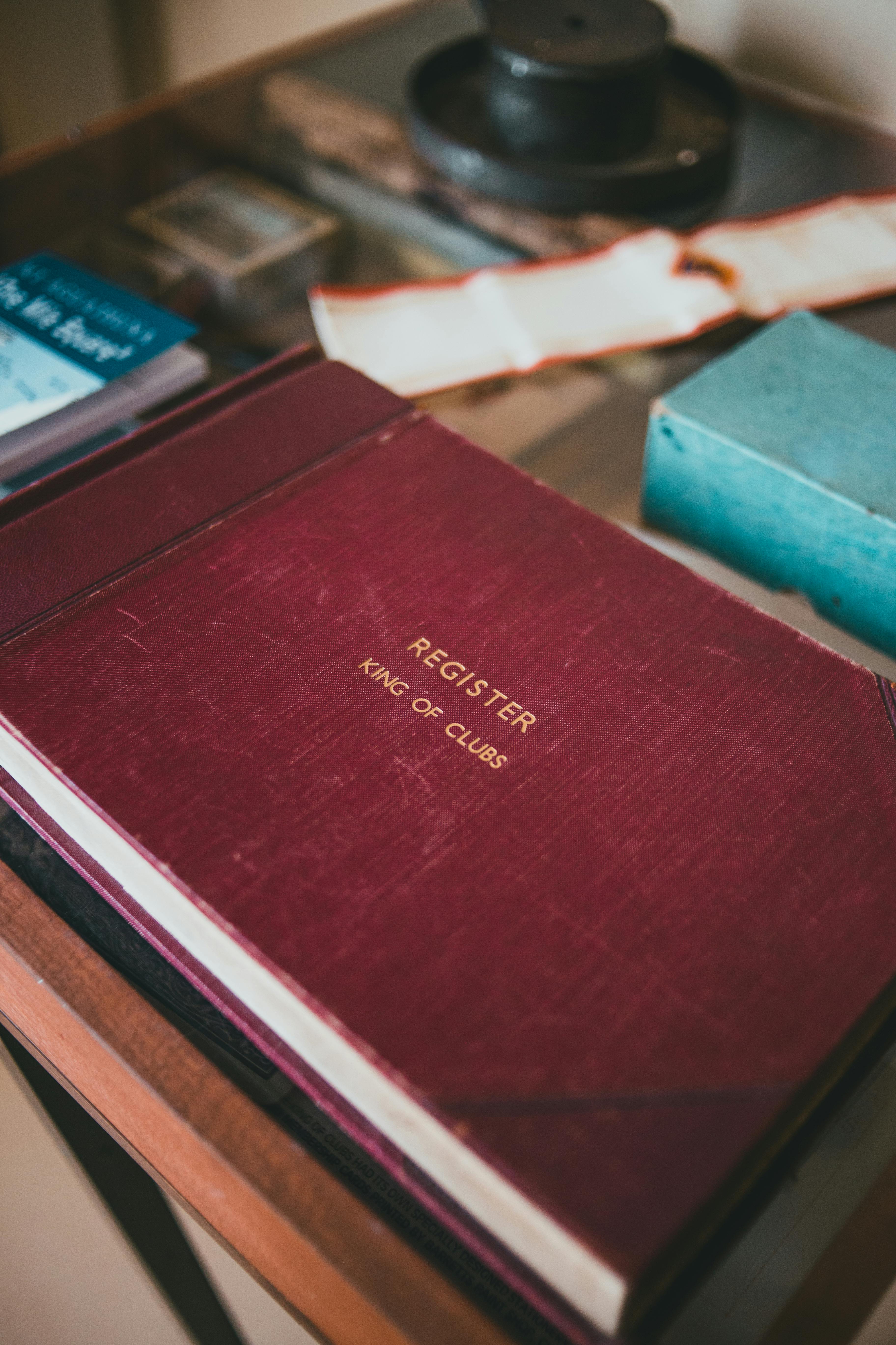 Close up of Book Cover · Free Stock Photo