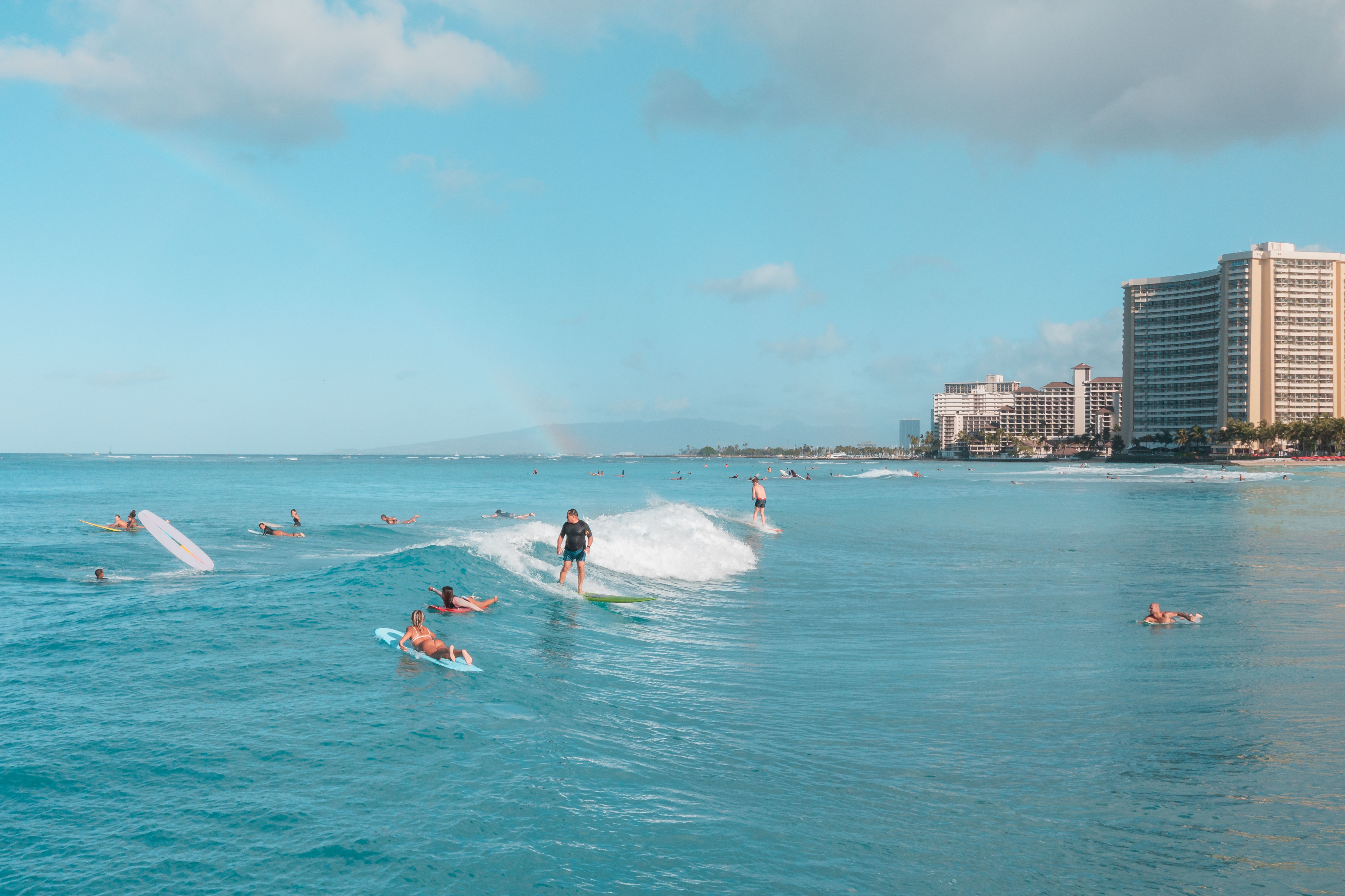 People Relaxing in the Sea · Free Stock Photo