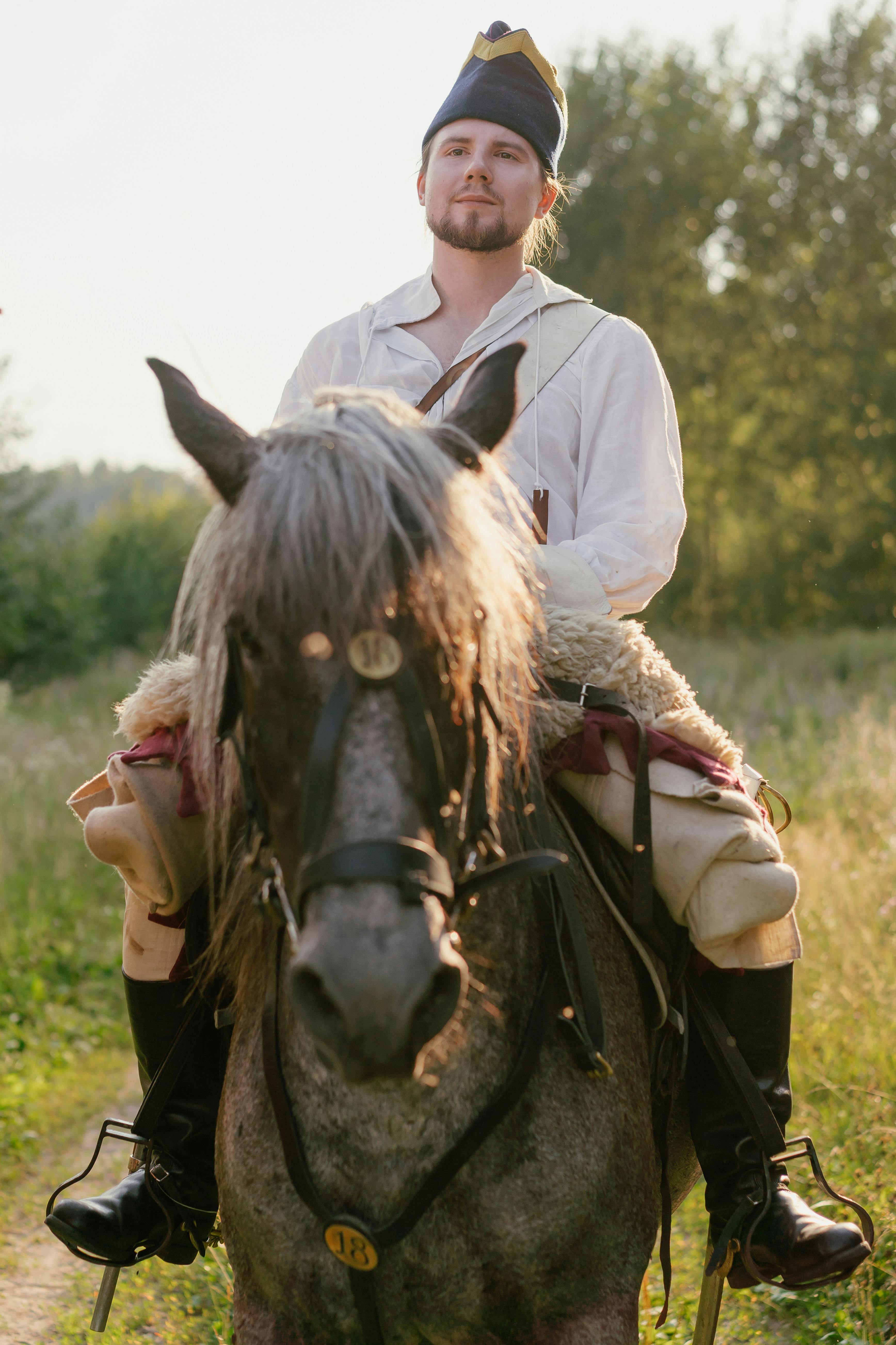 A Man Riding a Horse · Free Stock Photo