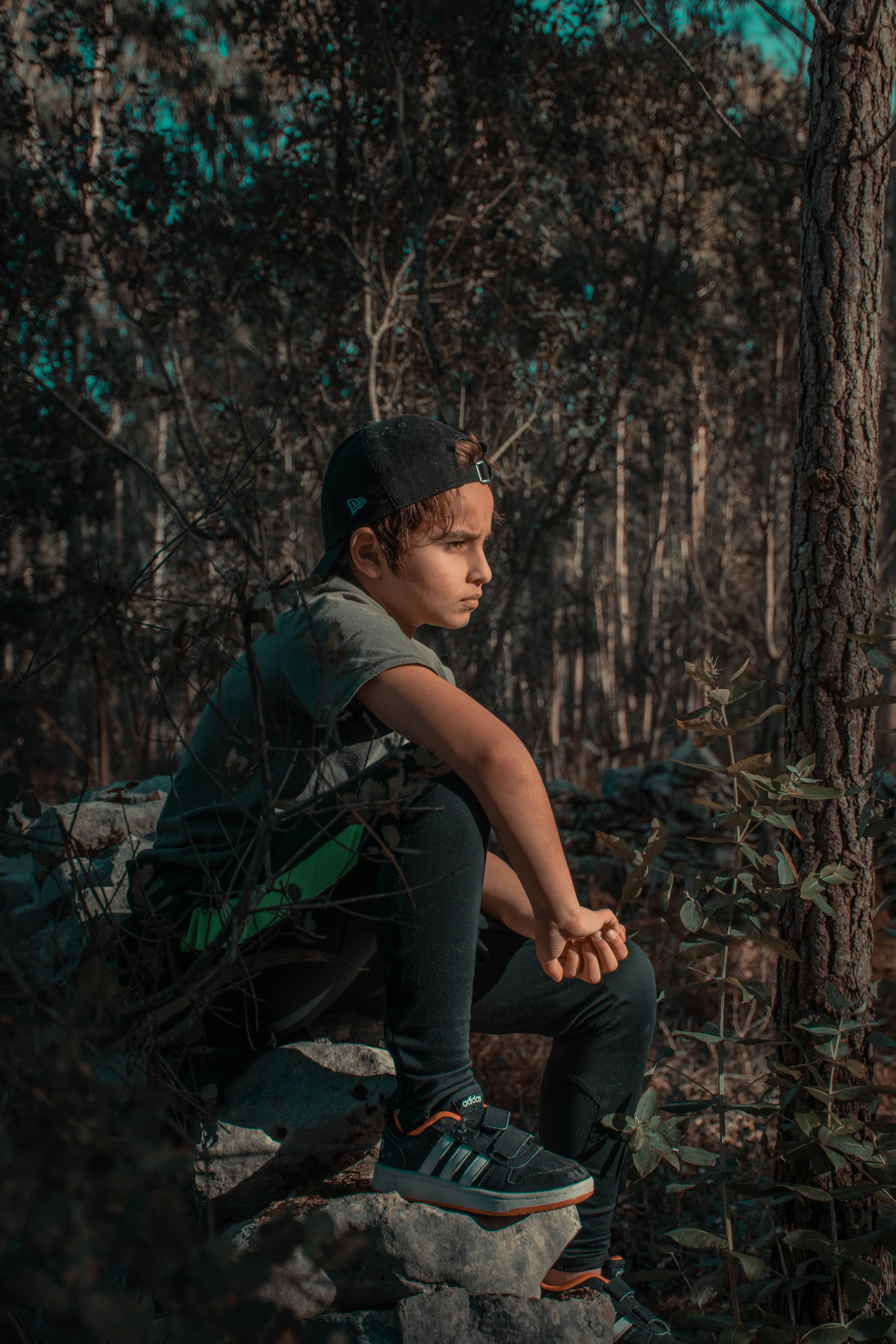 Boy Riding a Mule · Free Stock Photo