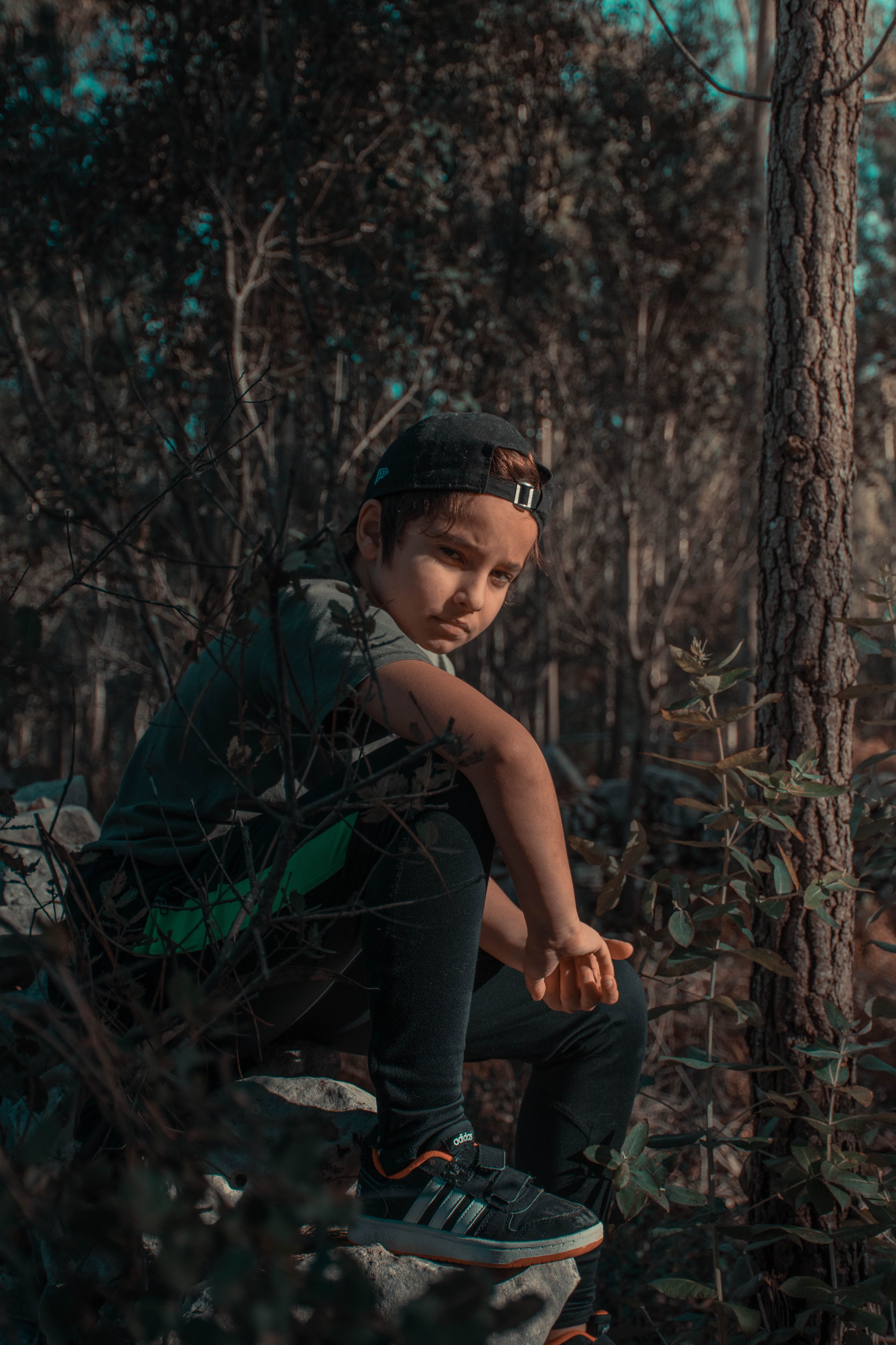 Boy Riding a Mule · Free Stock Photo