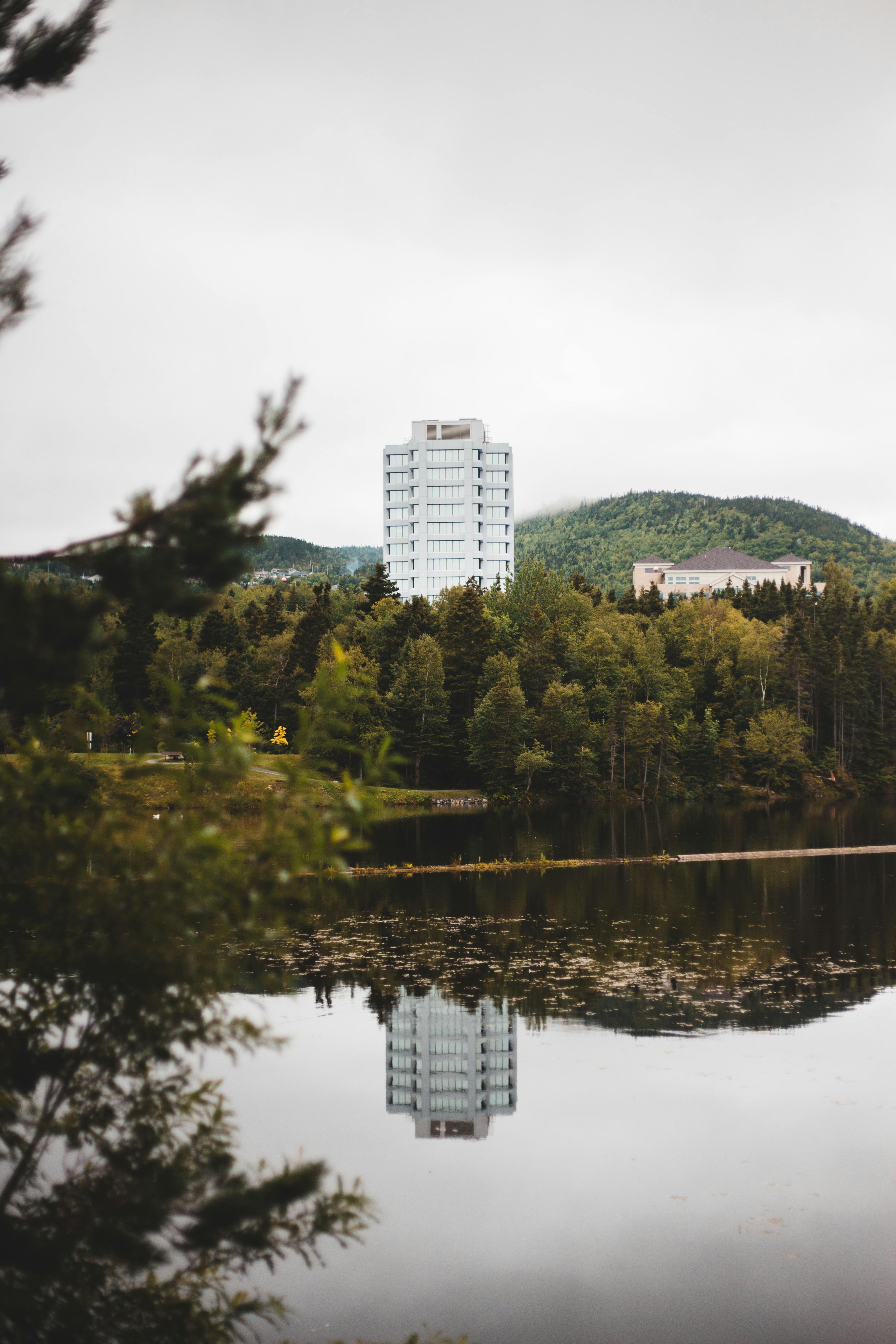 High Rise Building and River · Free Stock Photo