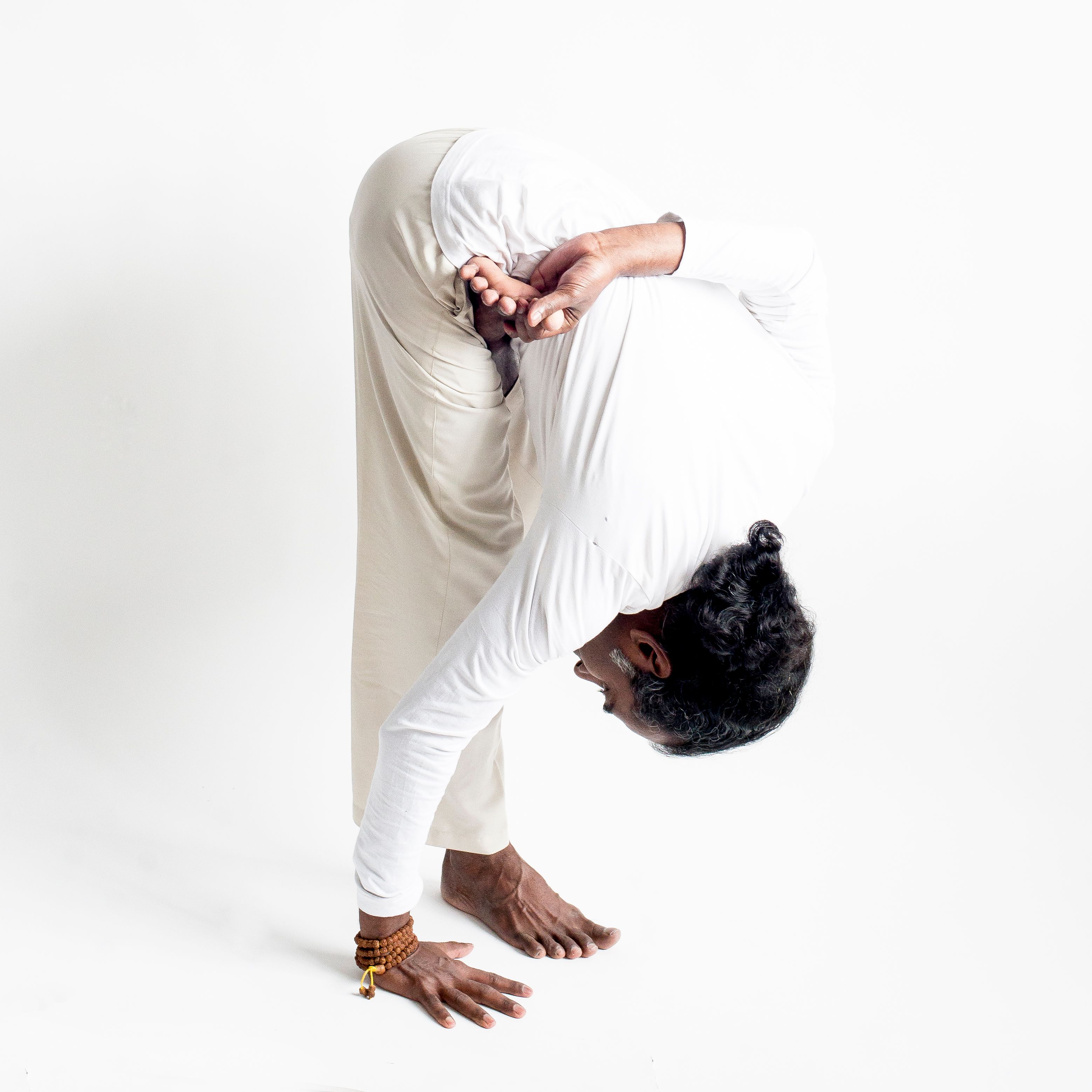 A Man Touching the Floor · Free Stock Photo