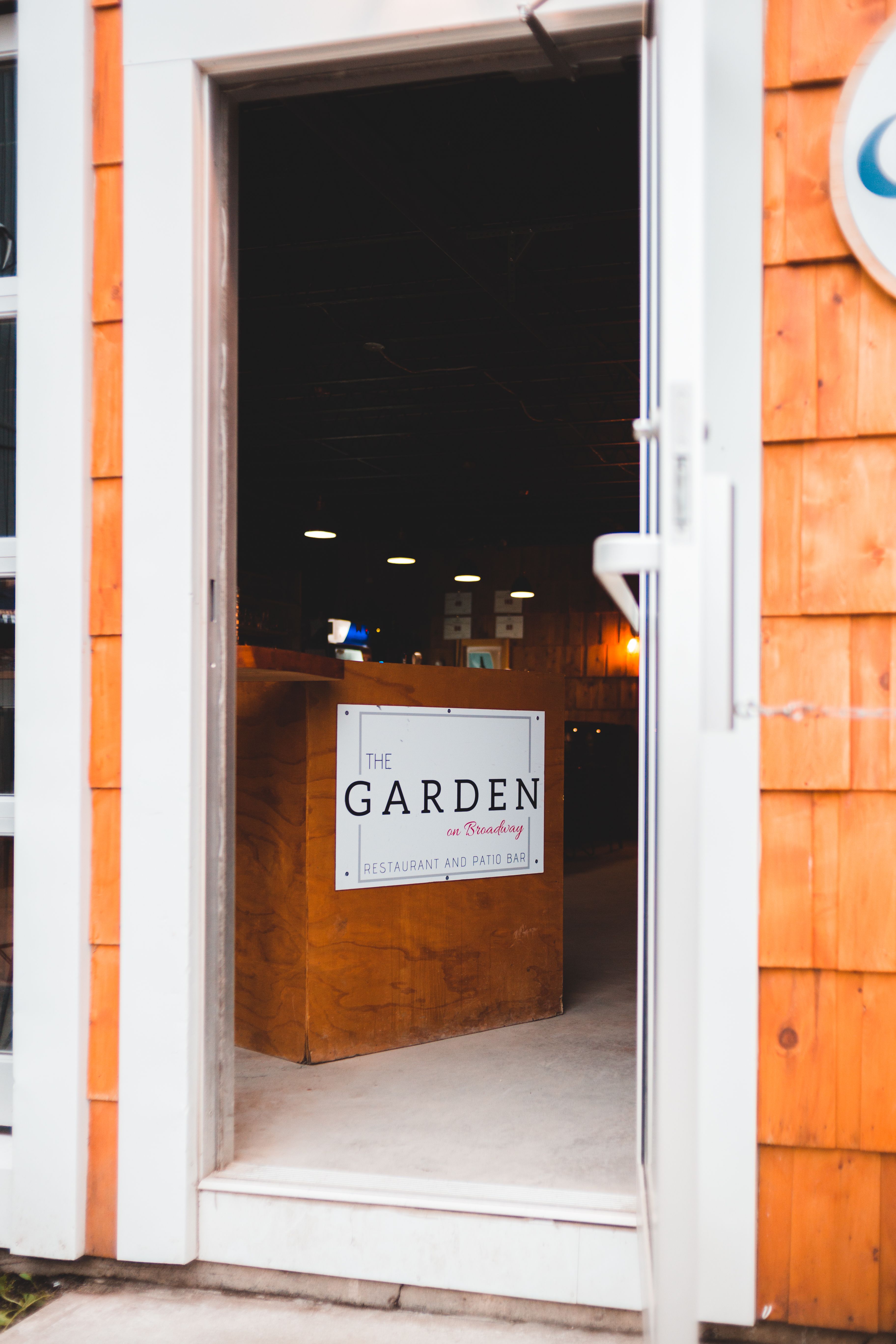 The Entrance of a Café · Free Stock Photo