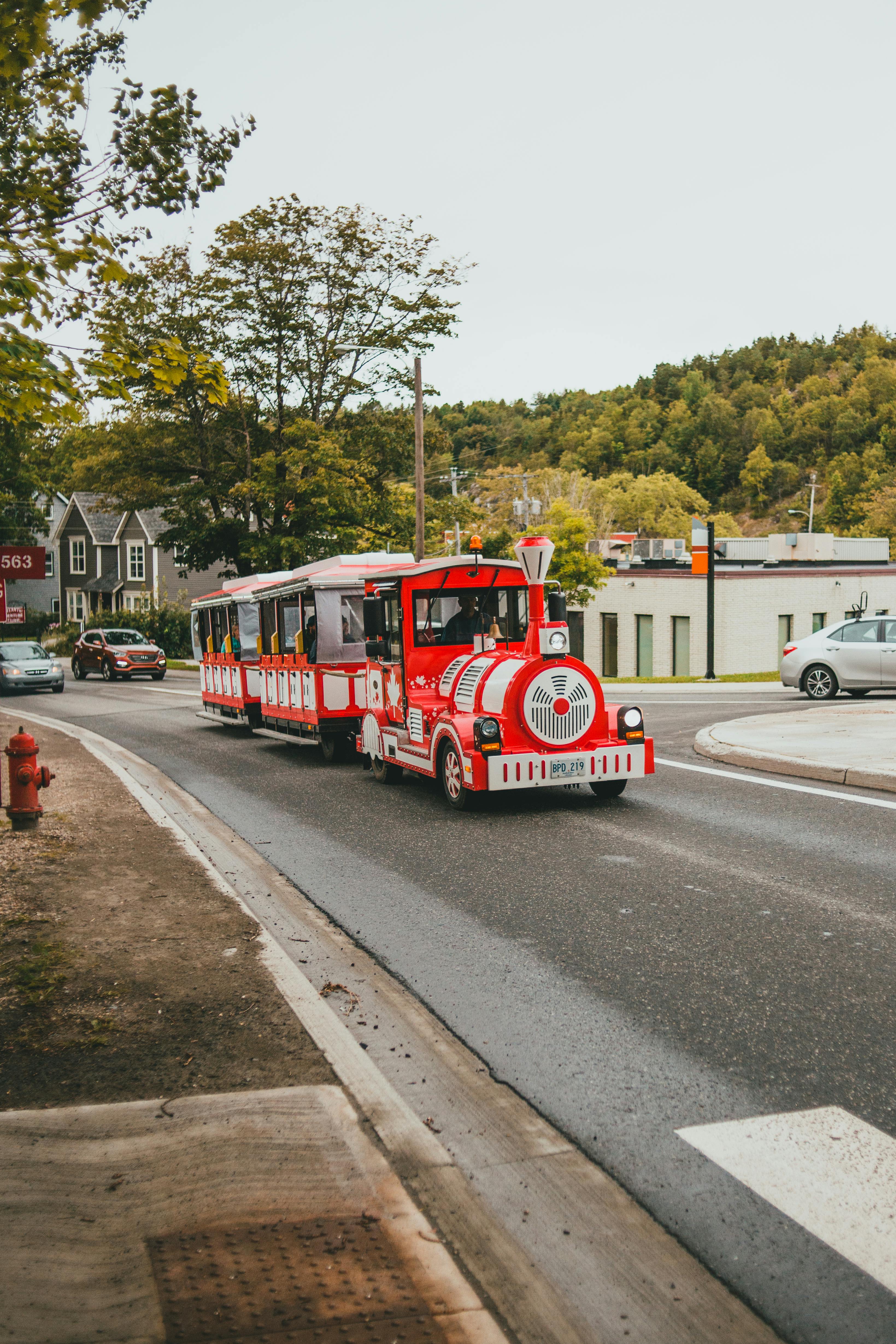 Hali the Road Train on Road · Free Stock Photo
