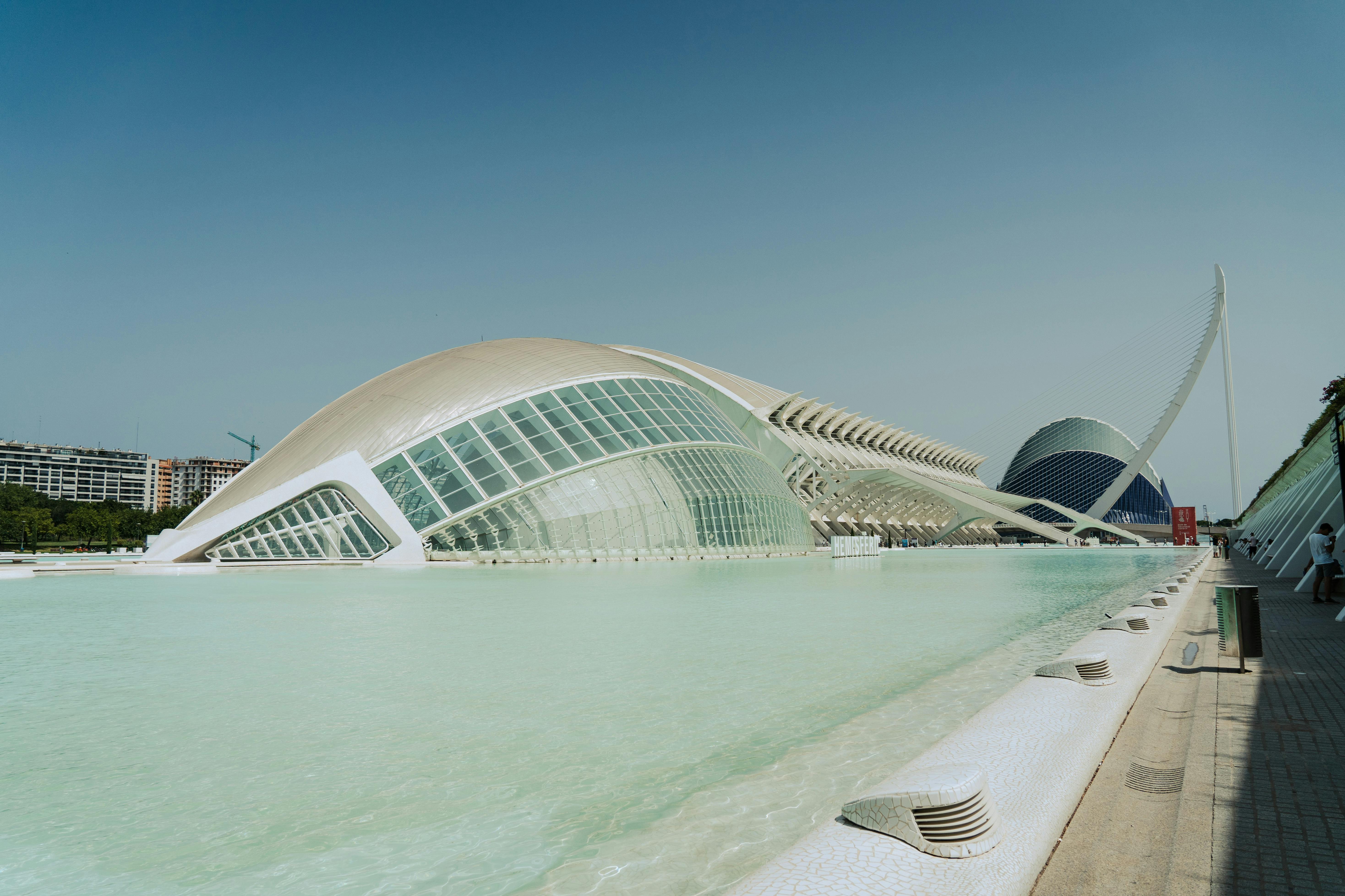 White Building Surrounded With Water · Free Stock Photo