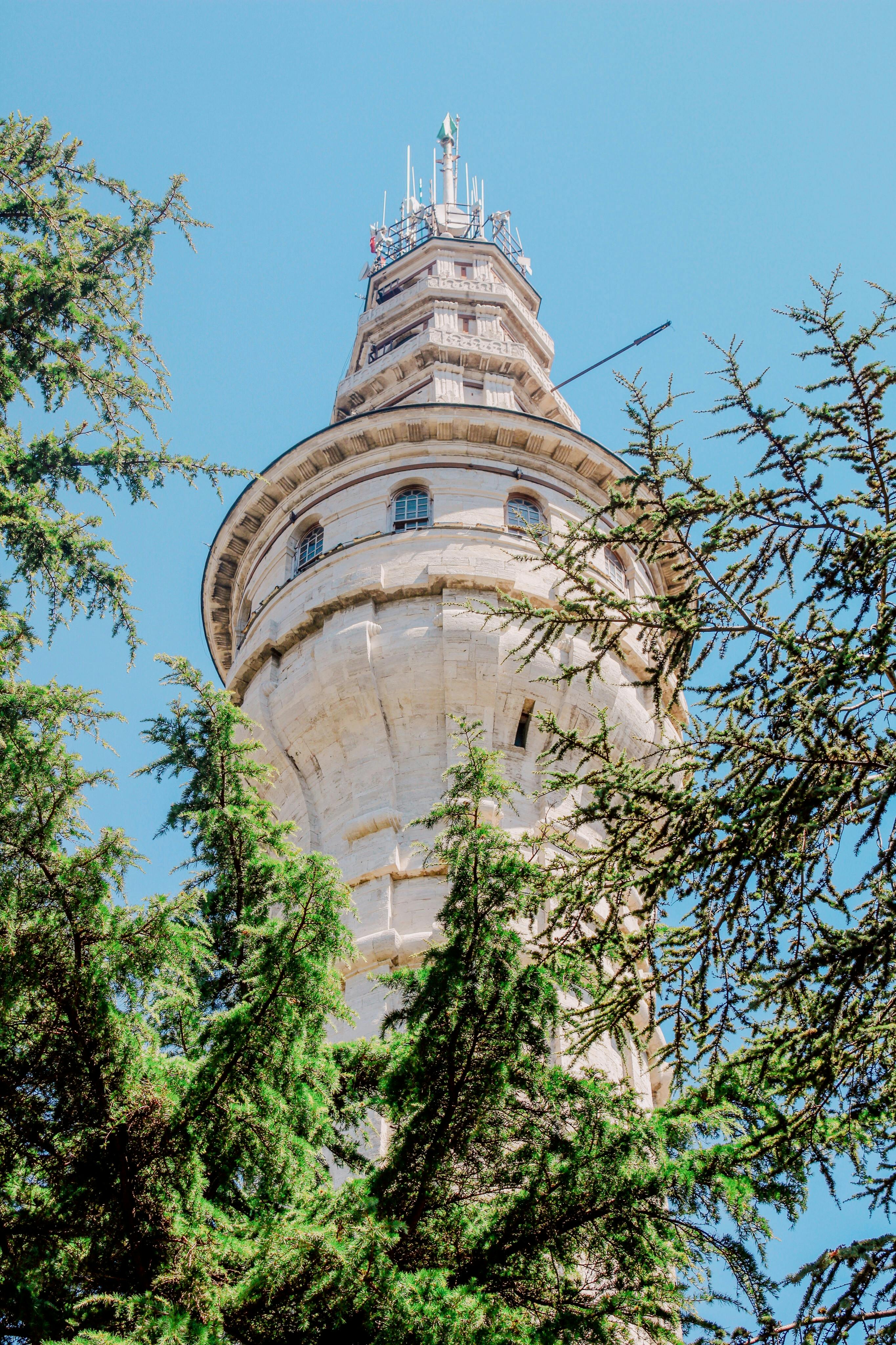 Low Angle Shot of Beyazit Tower in Istanbul · Free Stock Photo