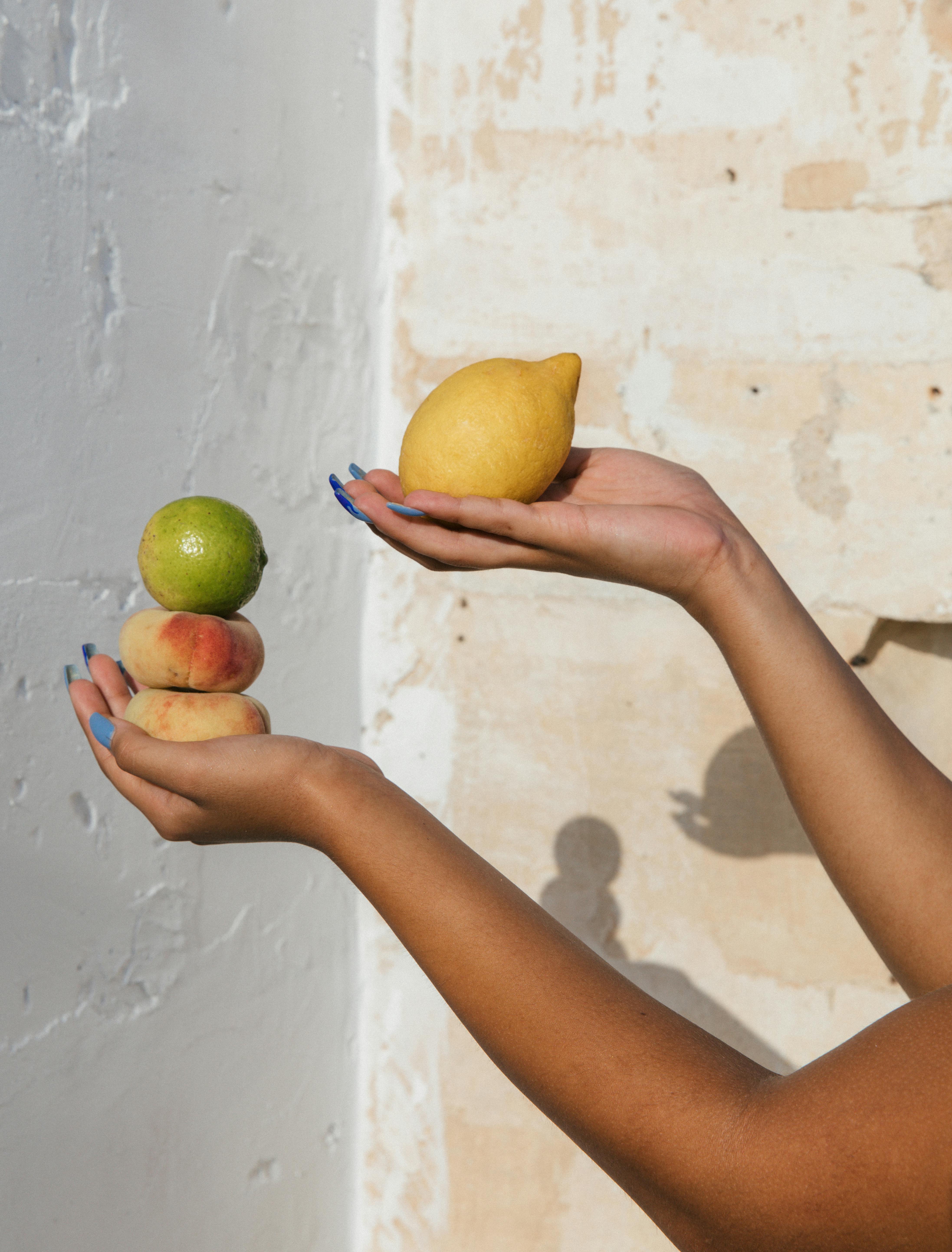 A Person Holding Fruits · Free Stock Photo