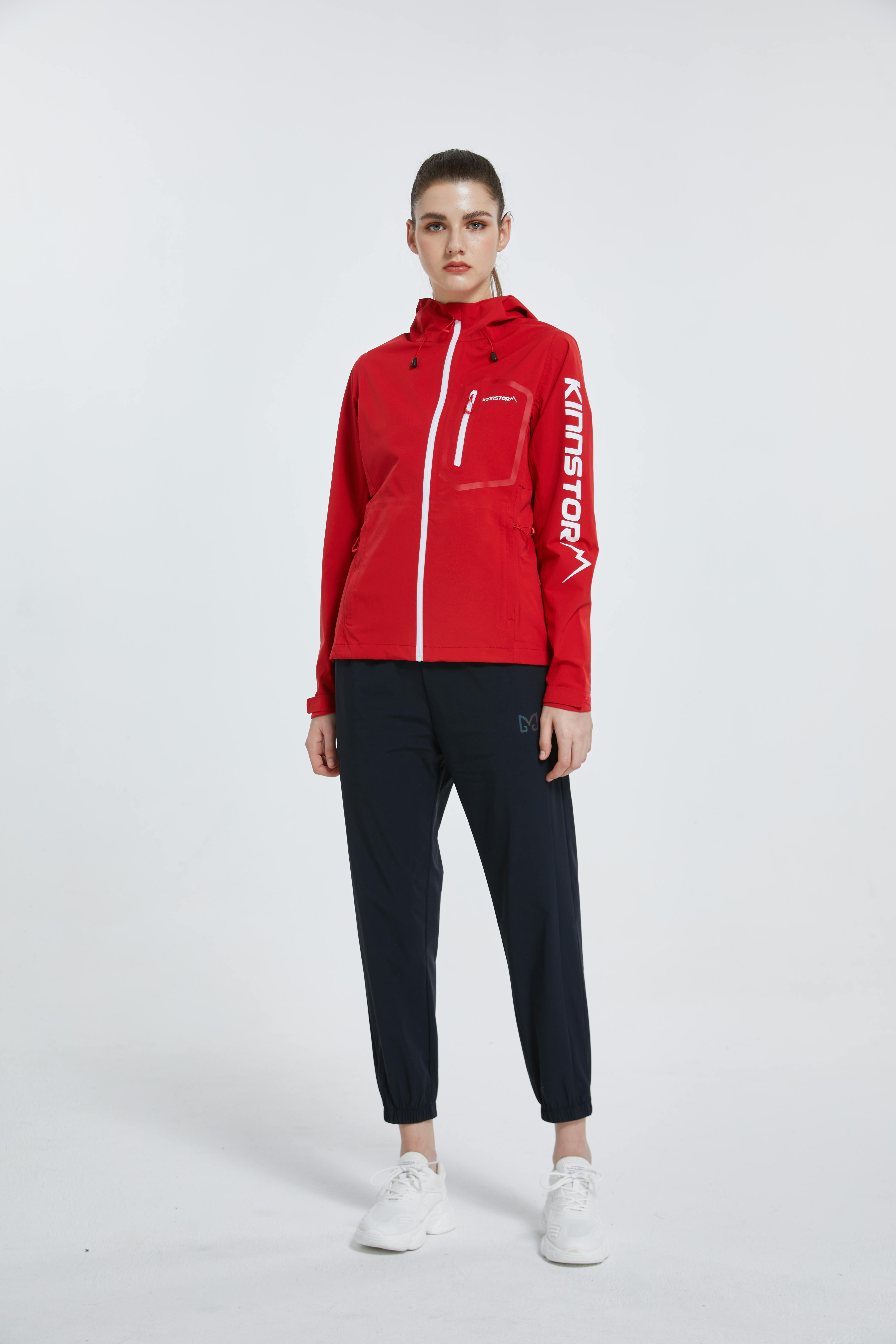 A Model in a Red Jacket · Free Stock Photo