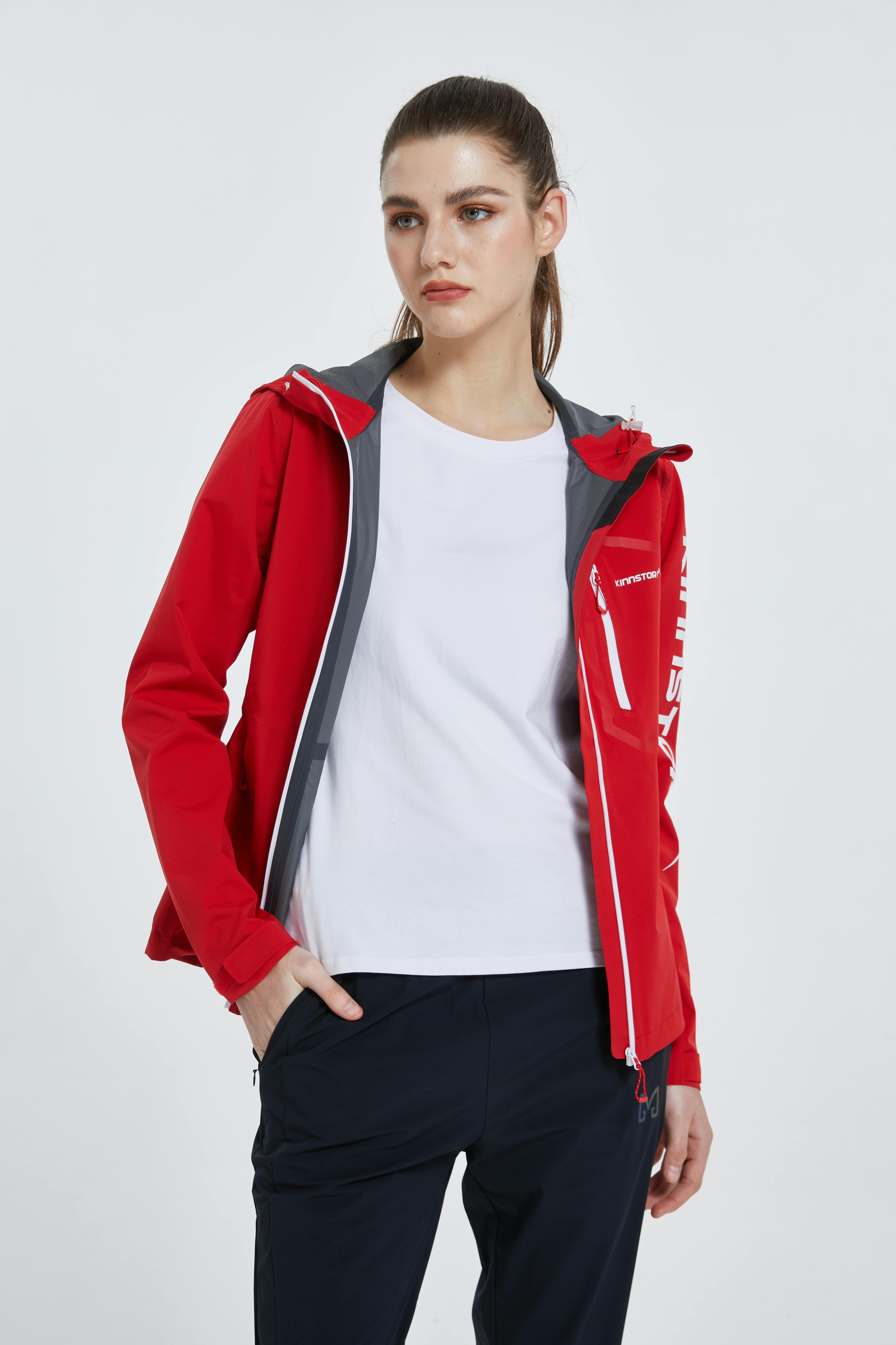 A Woman Wearing a Red Jacket · Free Stock Photo