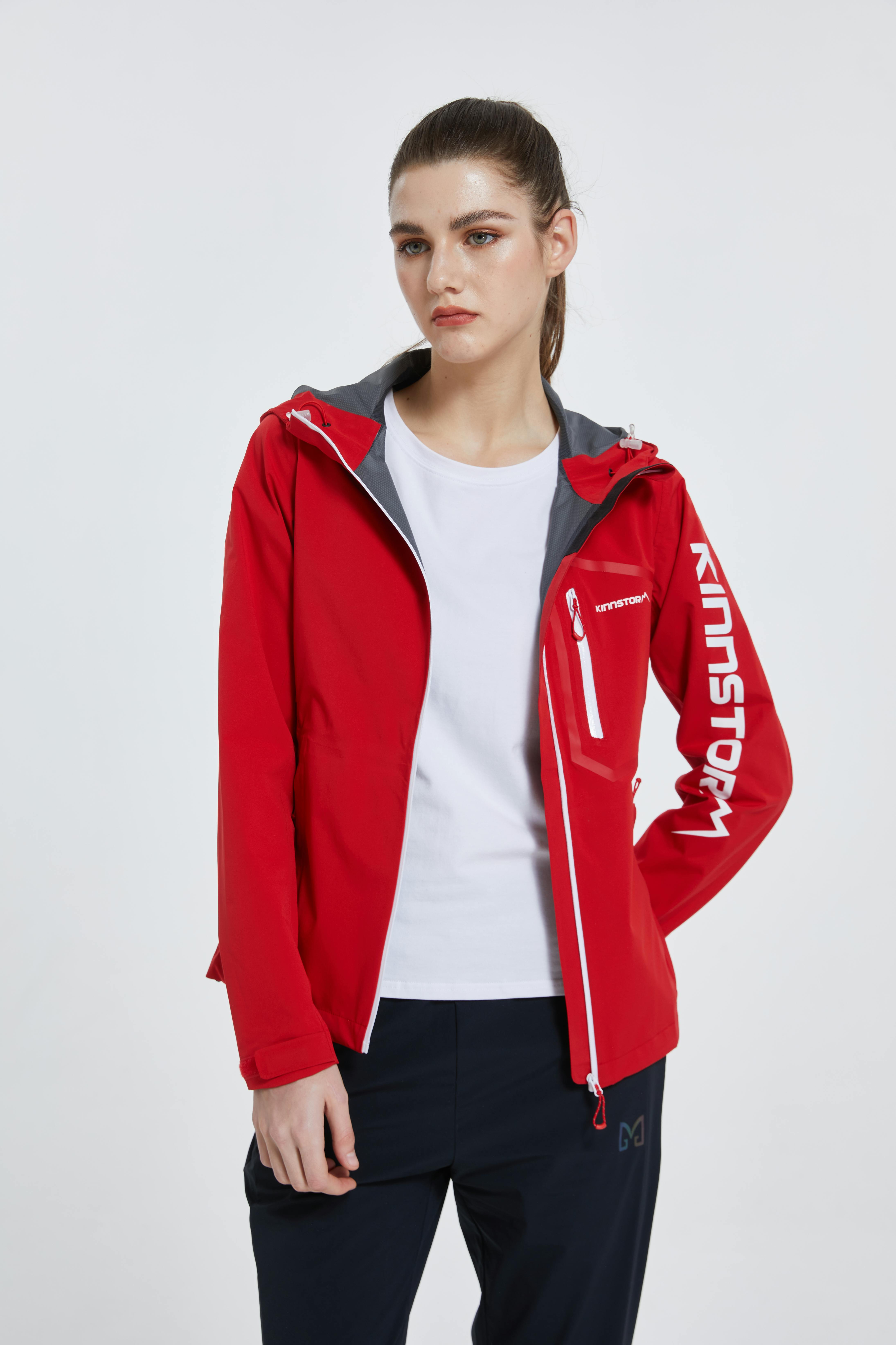 A Woman Wearing a Red Jacket · Free Stock Photo