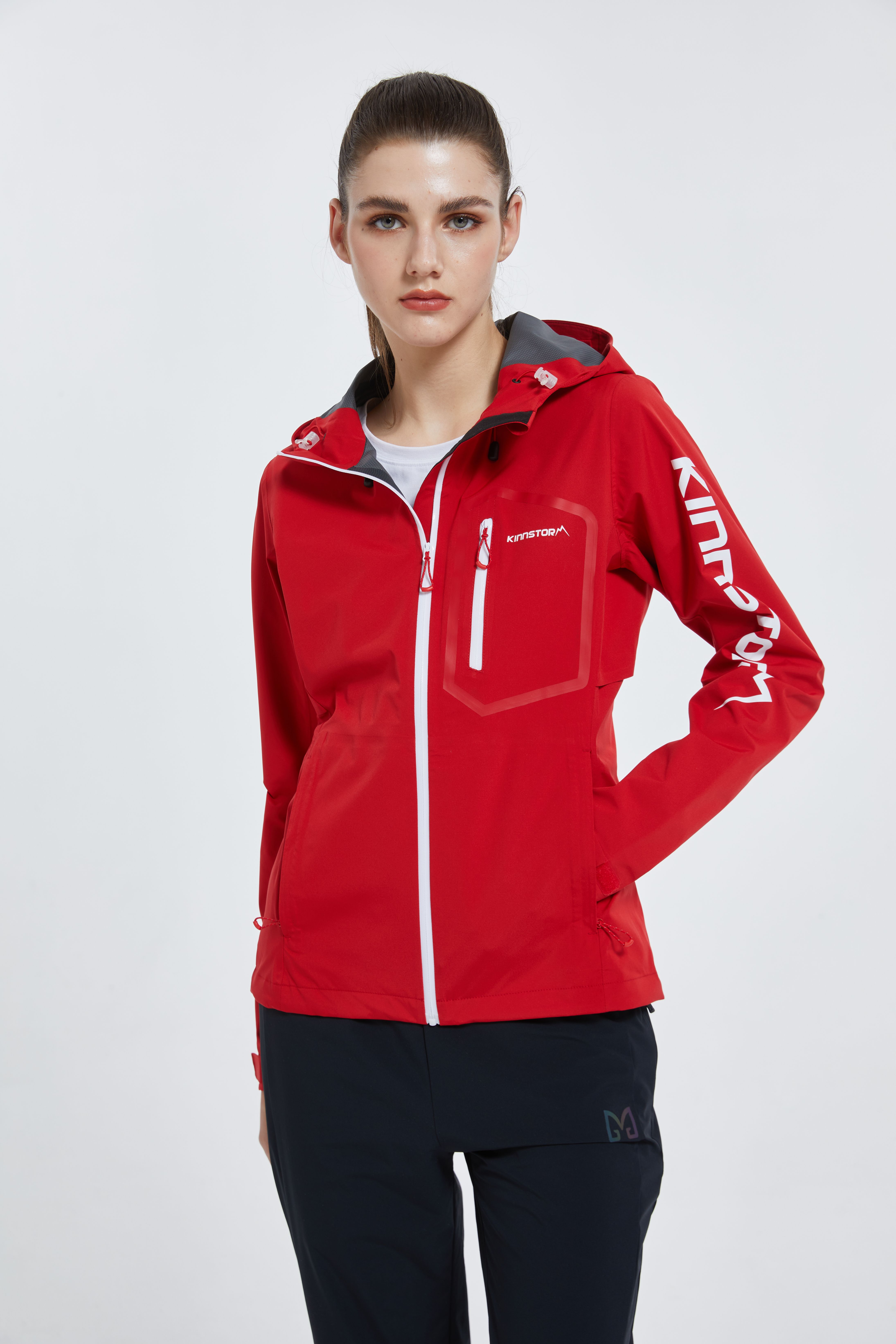 A Model in a Red Jacket · Free Stock Photo