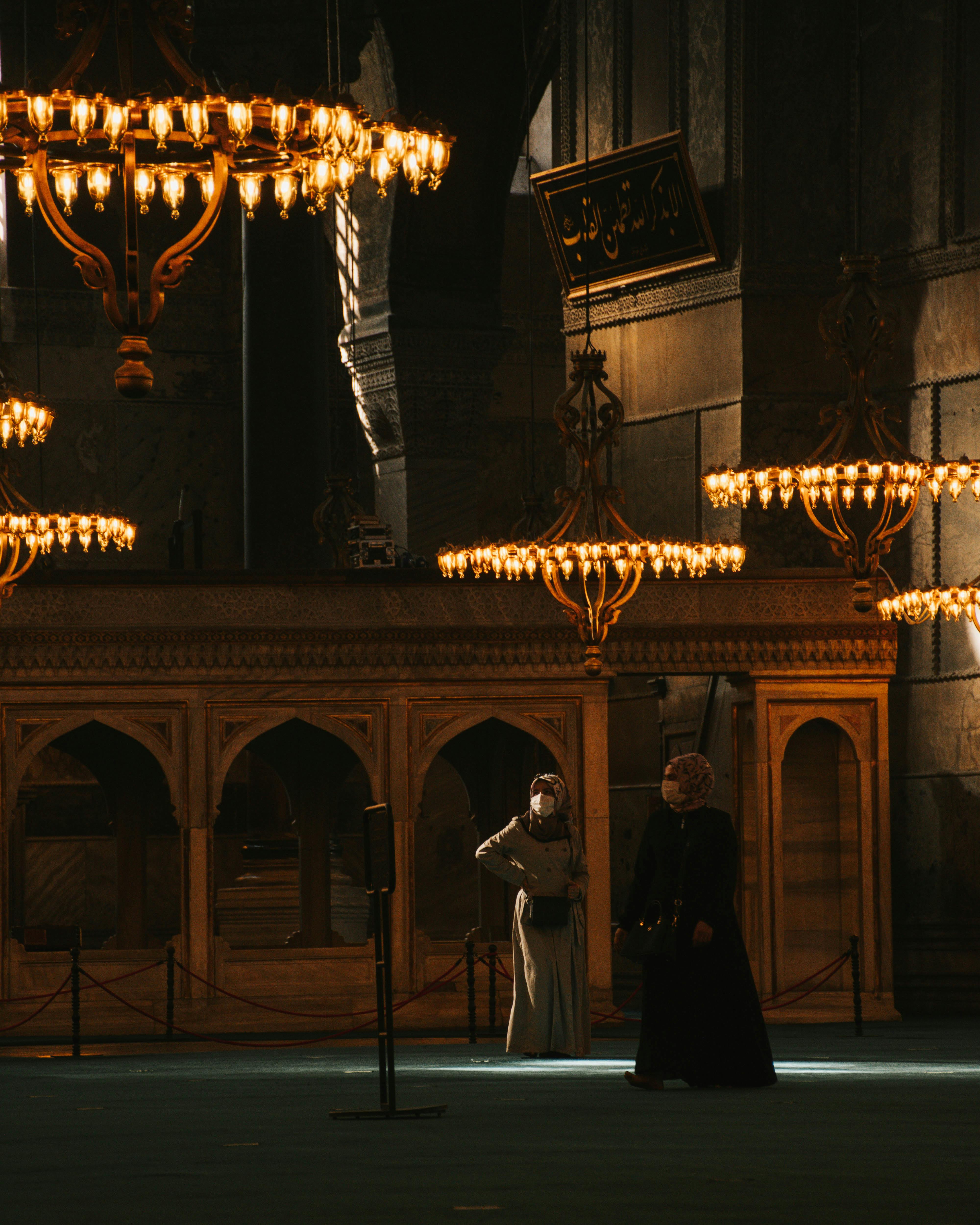 Silhouette of Circus People · Free Stock Photo