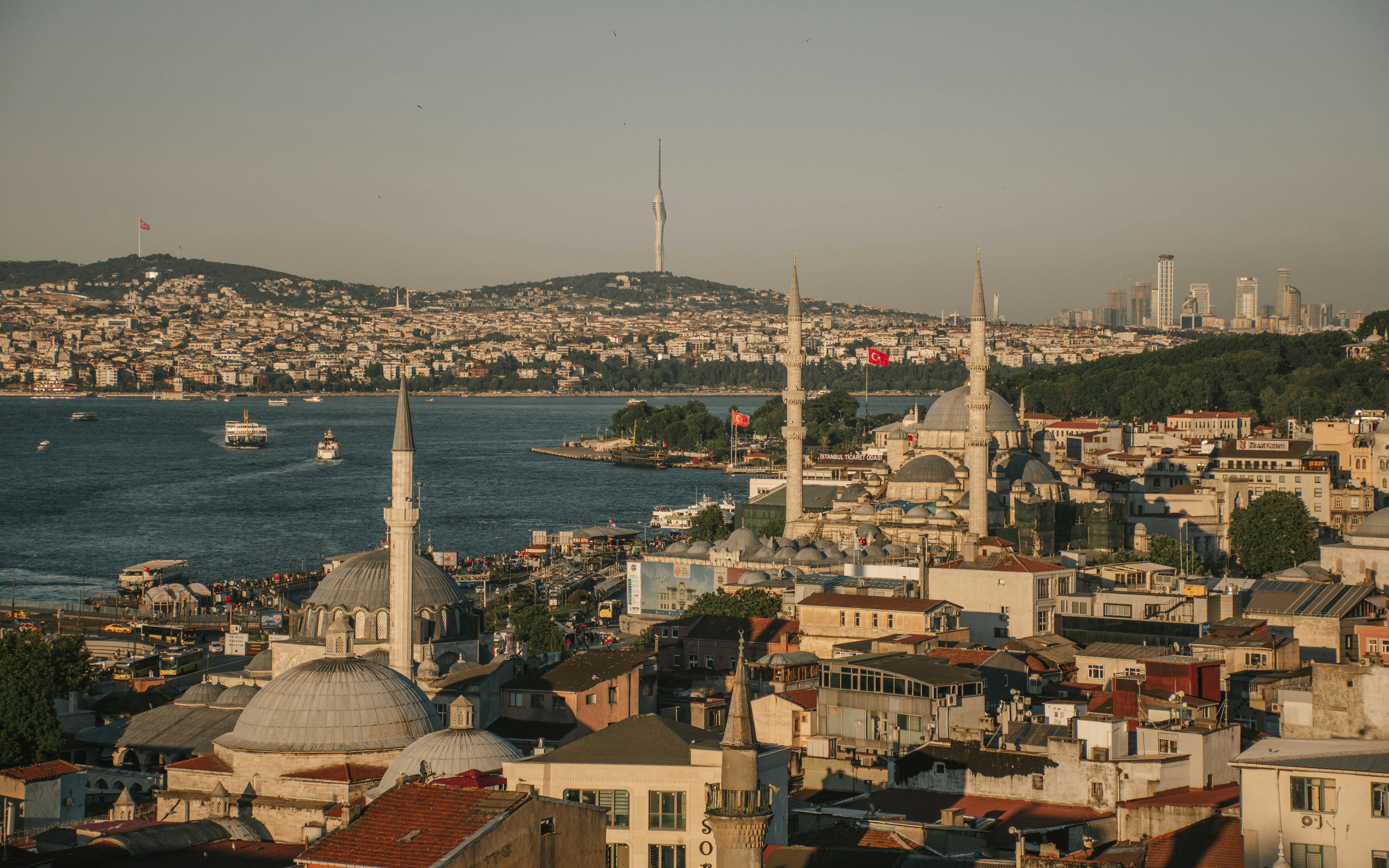 Aerial View of Istanbul, Turkey · Free Stock Photo