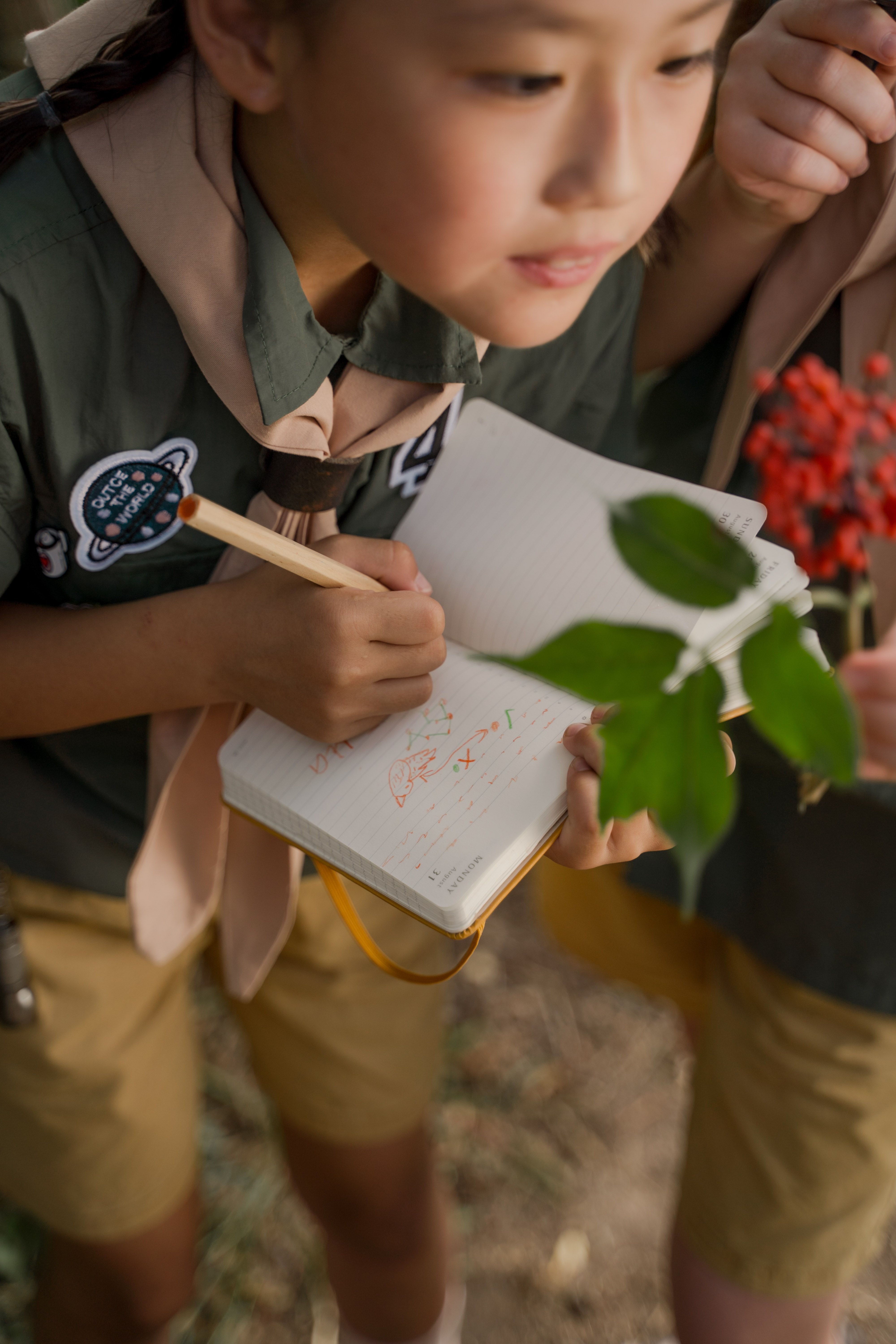 A Girl Taking Notes · Free Stock Photo