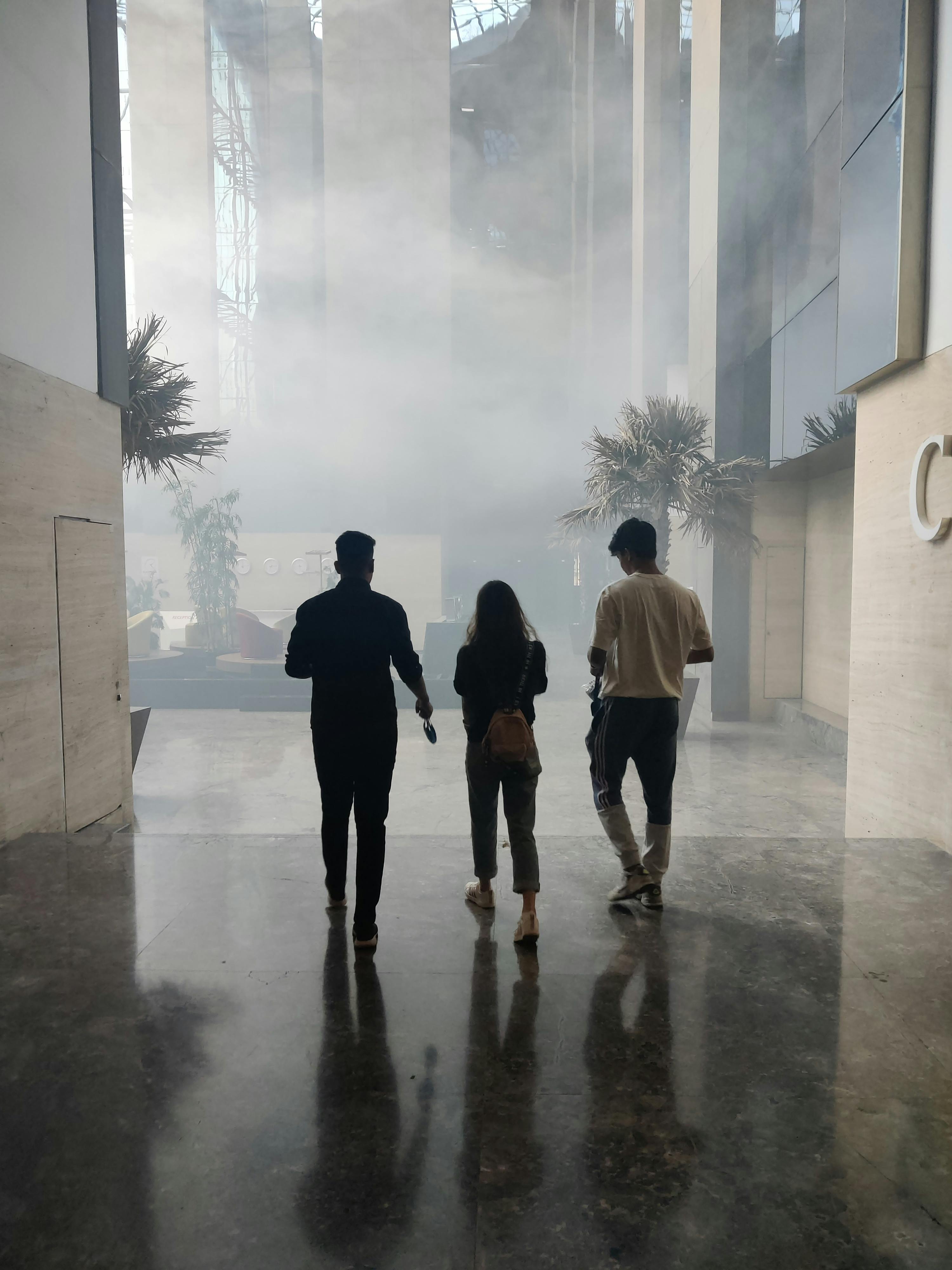 People Walking on Hallway · Free Stock Photo