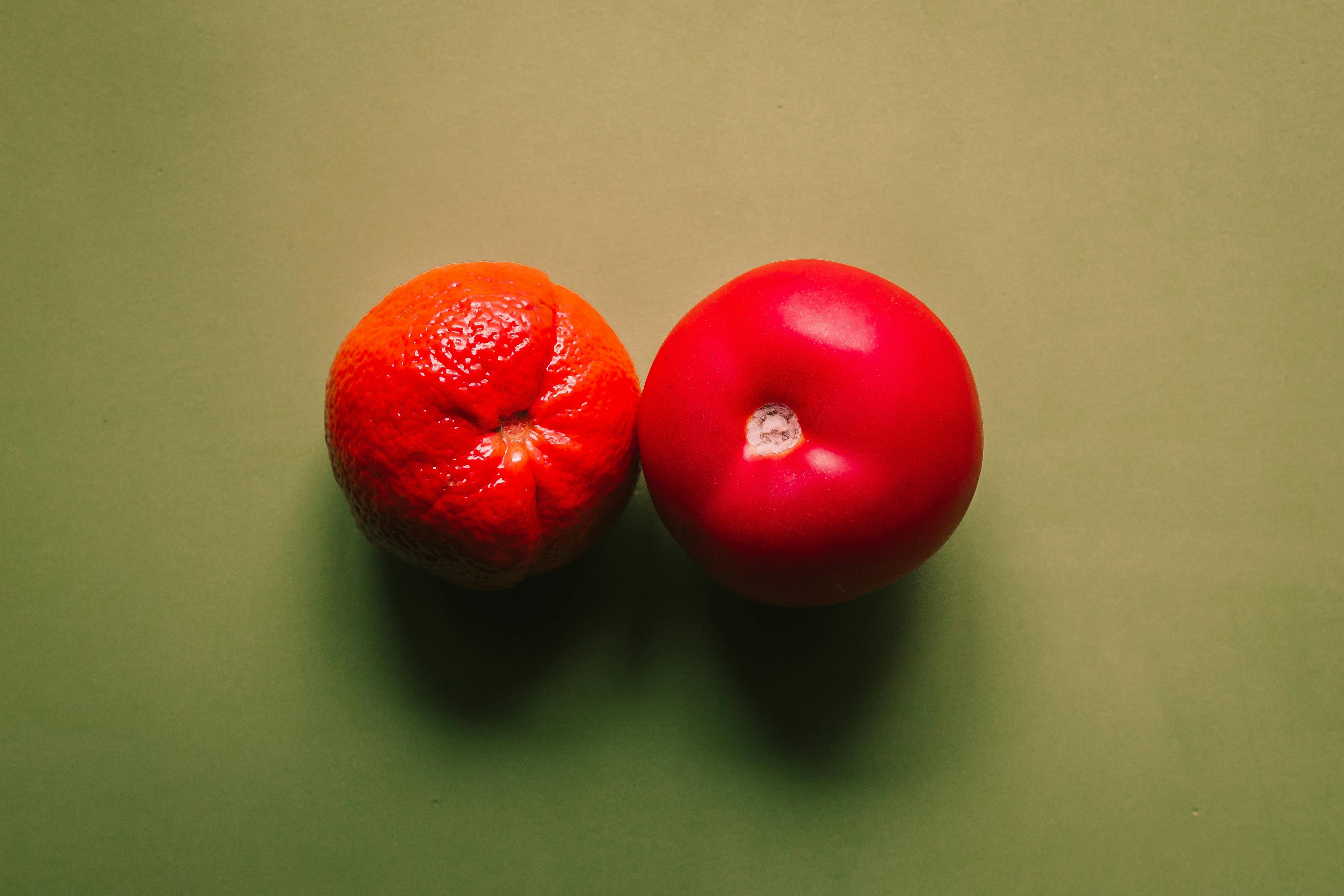 Two Red Tomatoes · Free Stock Photo