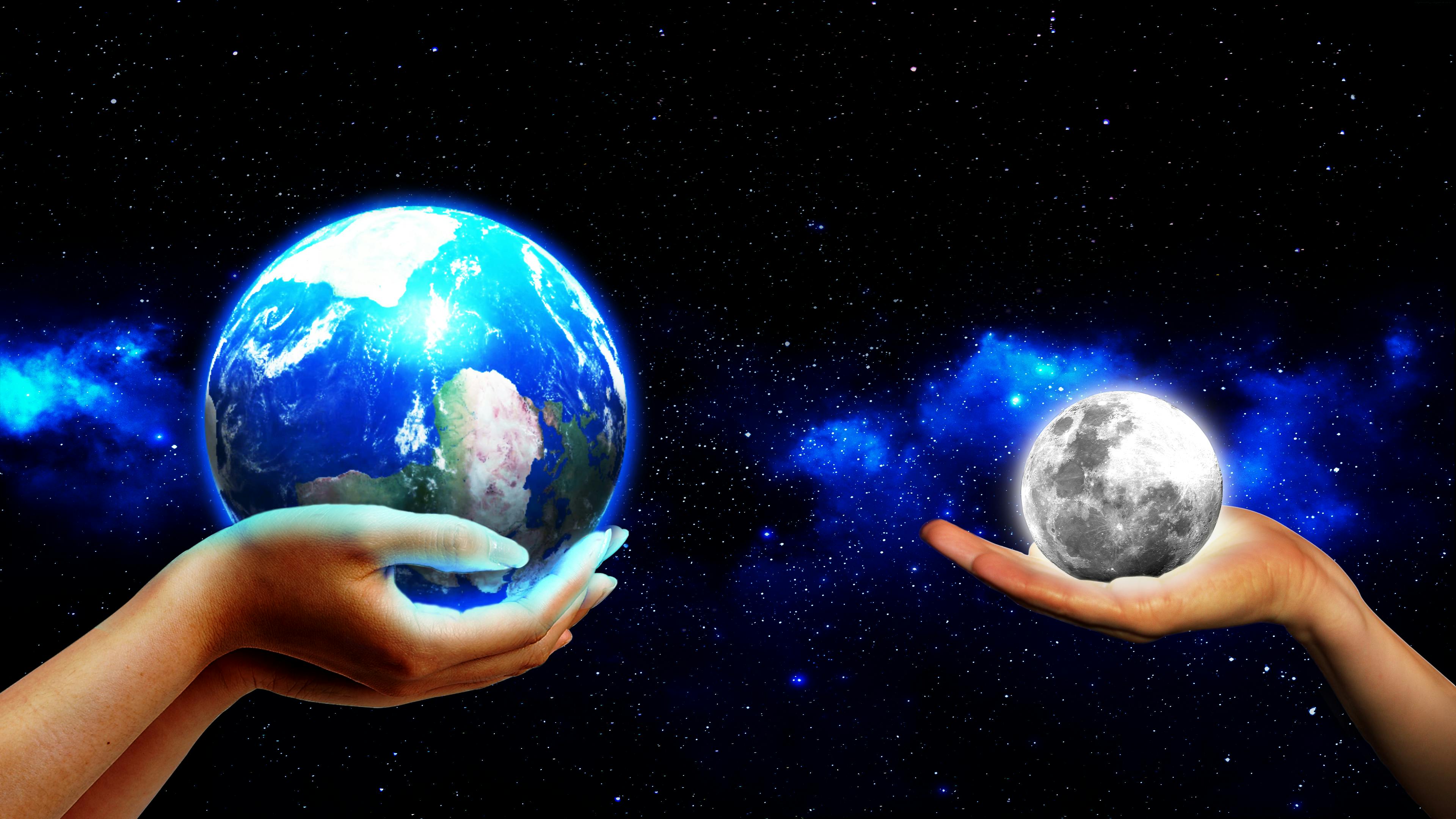 Free stock photo of blue planet, cosmic, cosmos - Stock Image - Everypixel